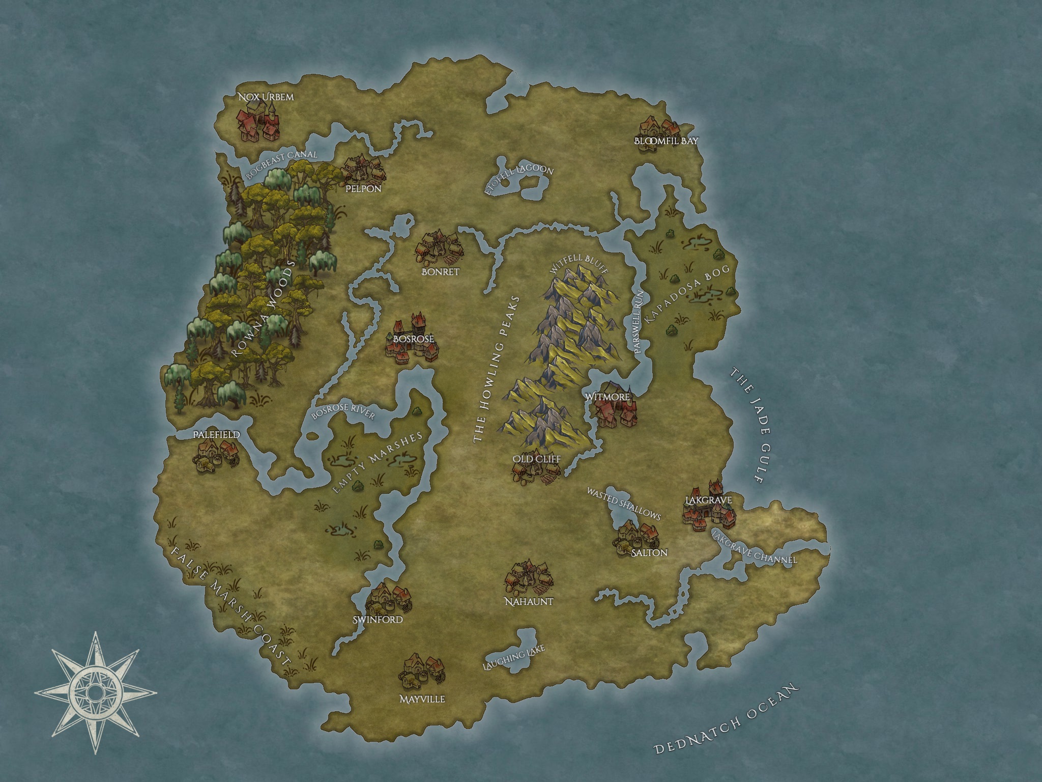 The Marsh | Inkarnate - Create Fantasy Maps Online