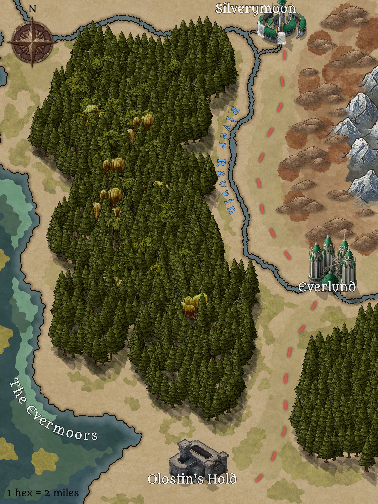 silverwood | Inkarnate - Create Fantasy Maps Online