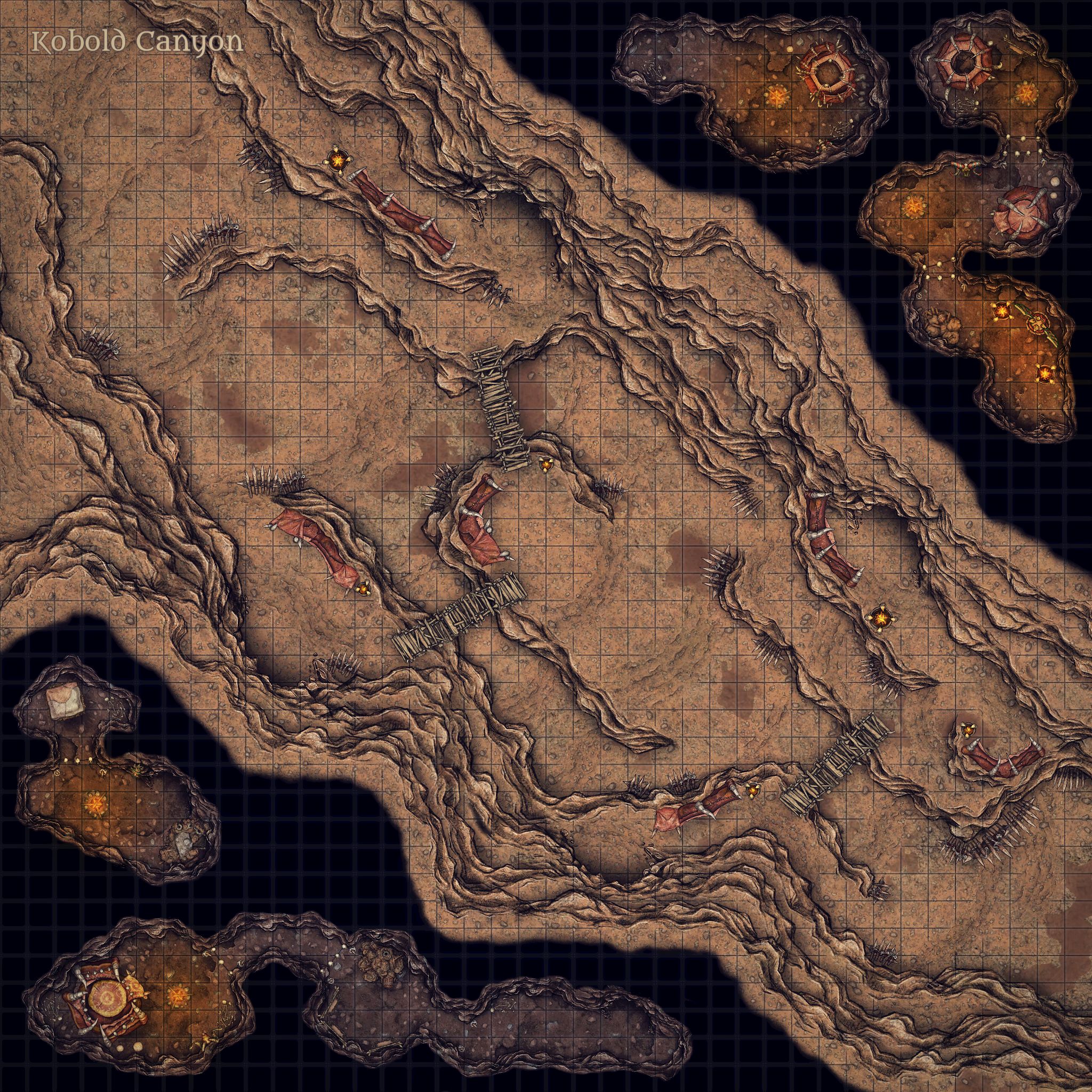 Kobold Canyon | Inkarnate - Create Fantasy Maps Online