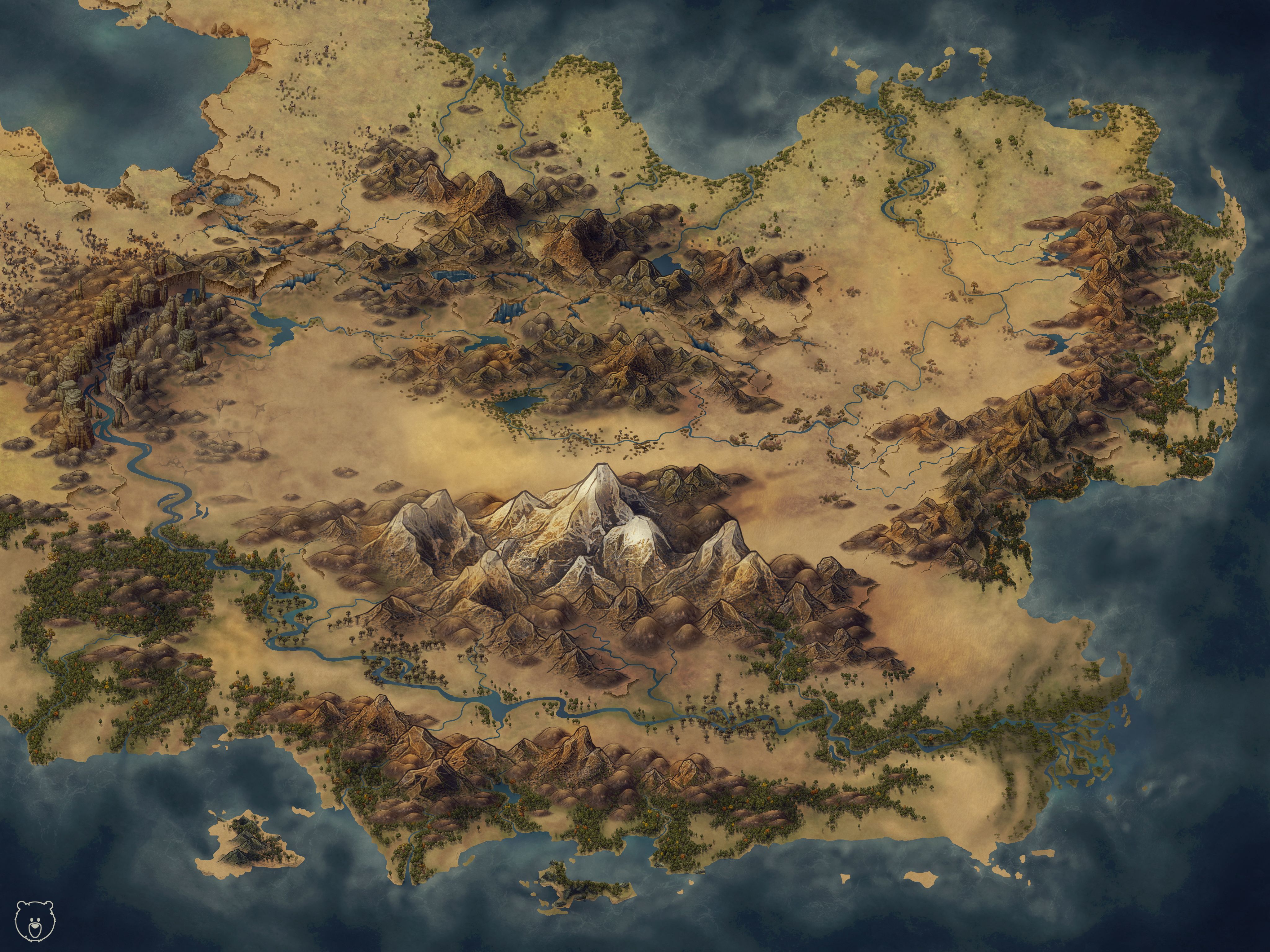Decados Continent | Inkarnate - Create Fantasy Maps Online