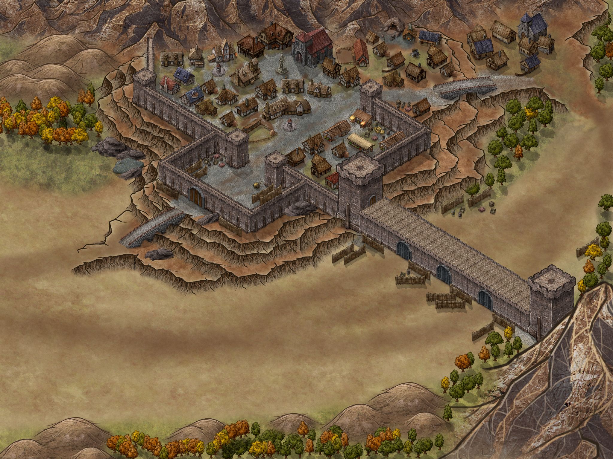 The Citadel | Inkarnate - Create Fantasy Maps Online