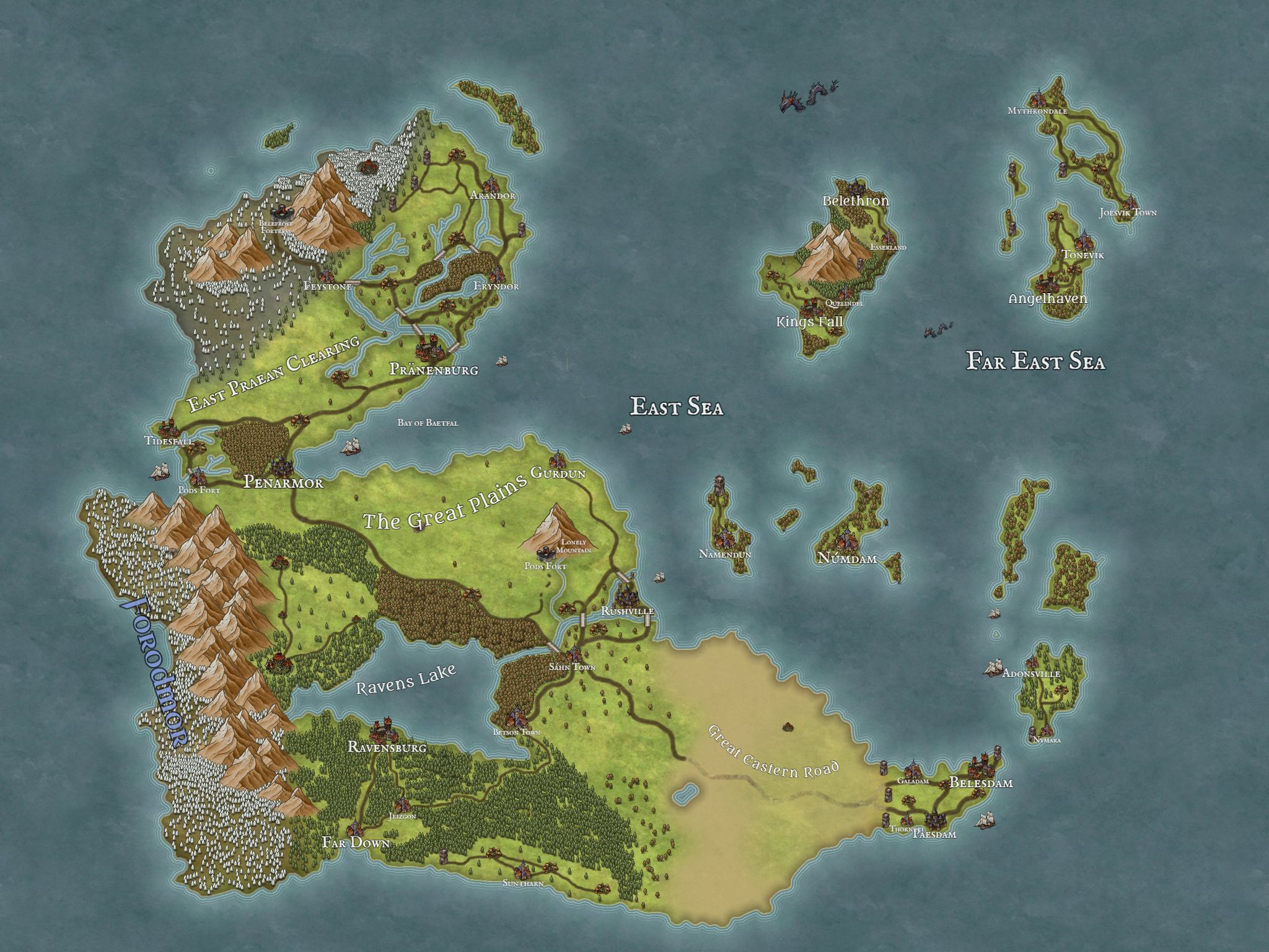 My World | Inkarnate - Create Fantasy Maps Online
