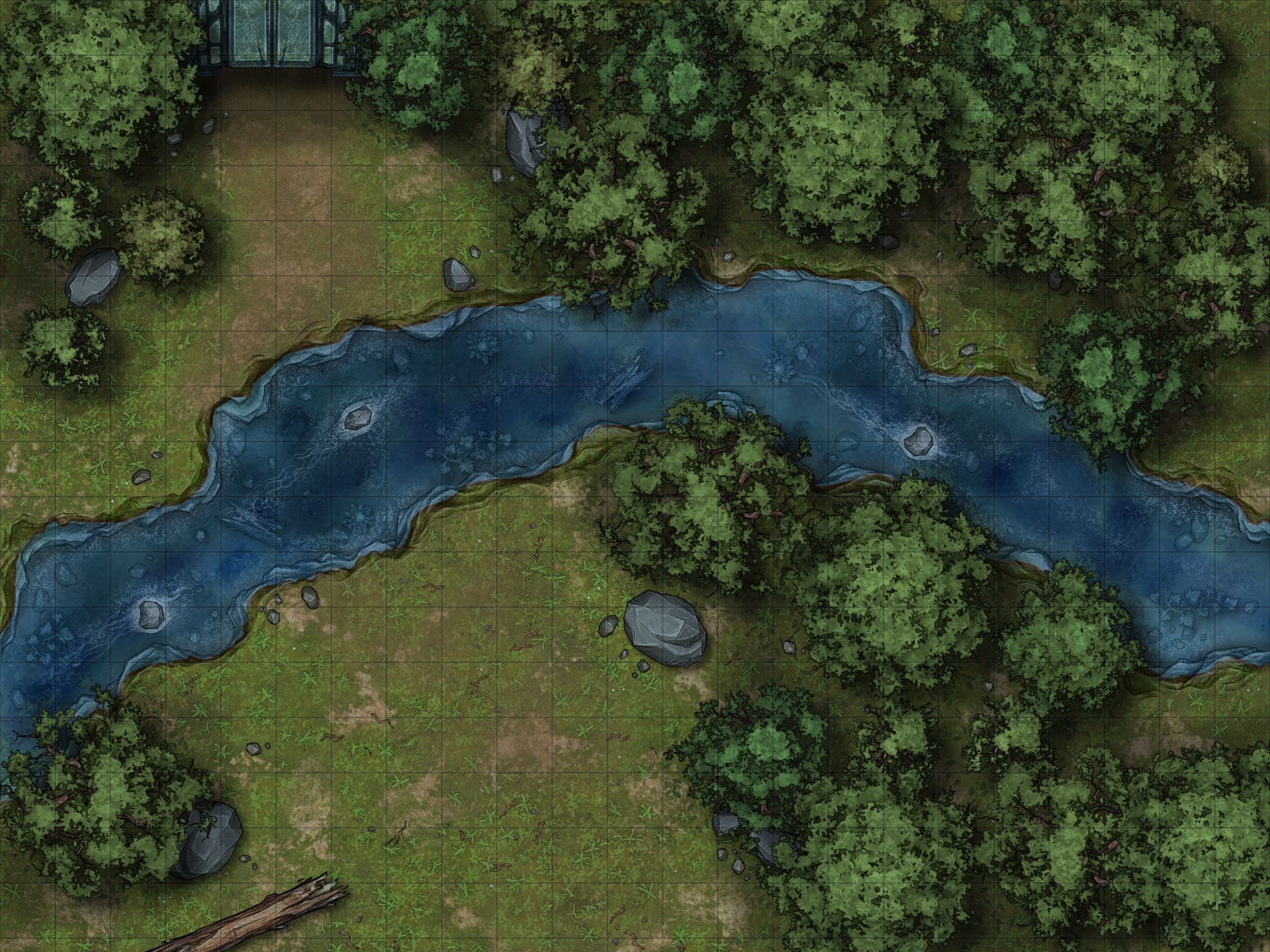 Greenest -Stream Outside Old Tunnel HotDQ | Inkarnate - Create Fantasy ...
