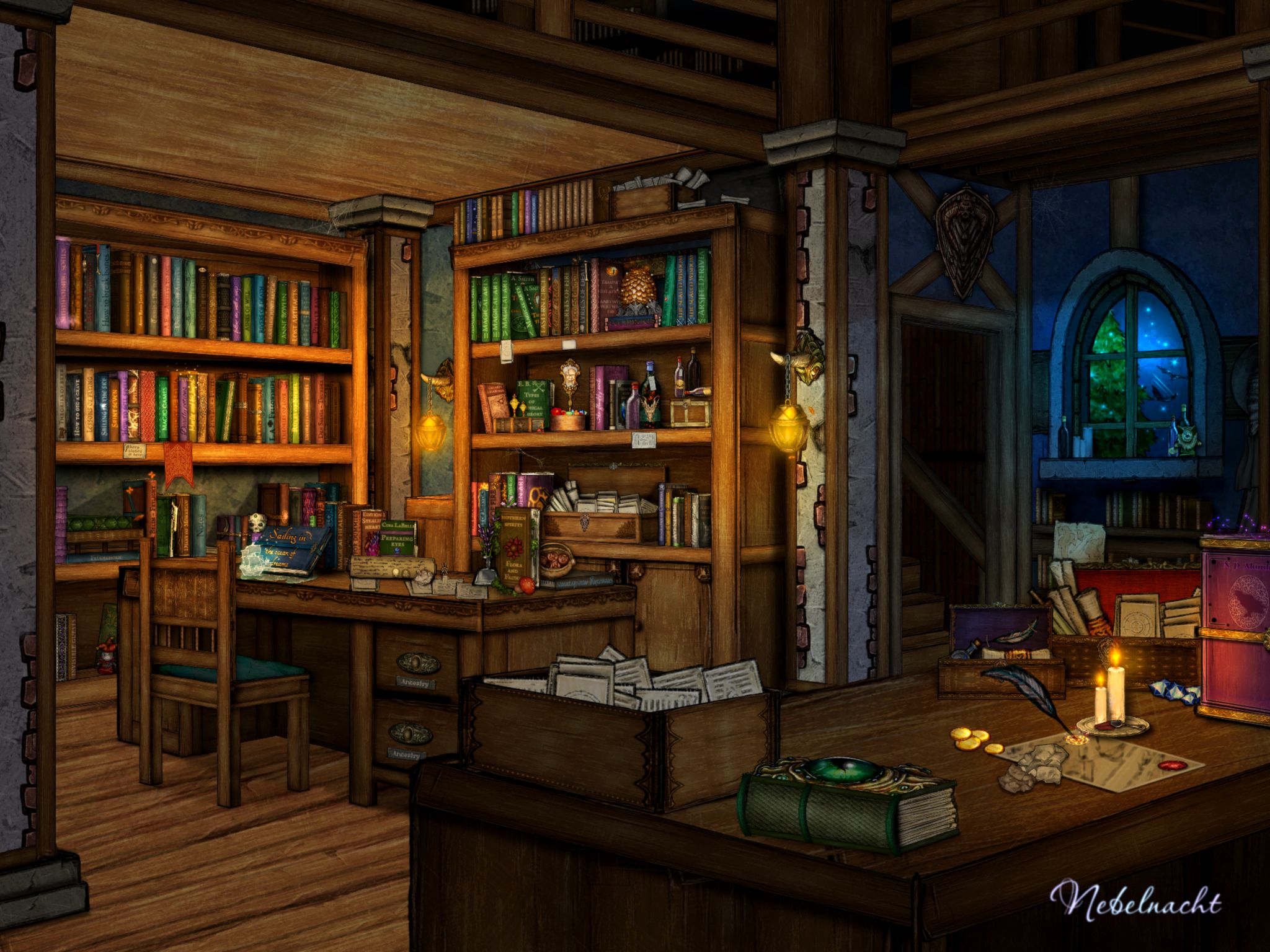 Ivy's bookshop | Inkarnate - Create Fantasy Maps Online