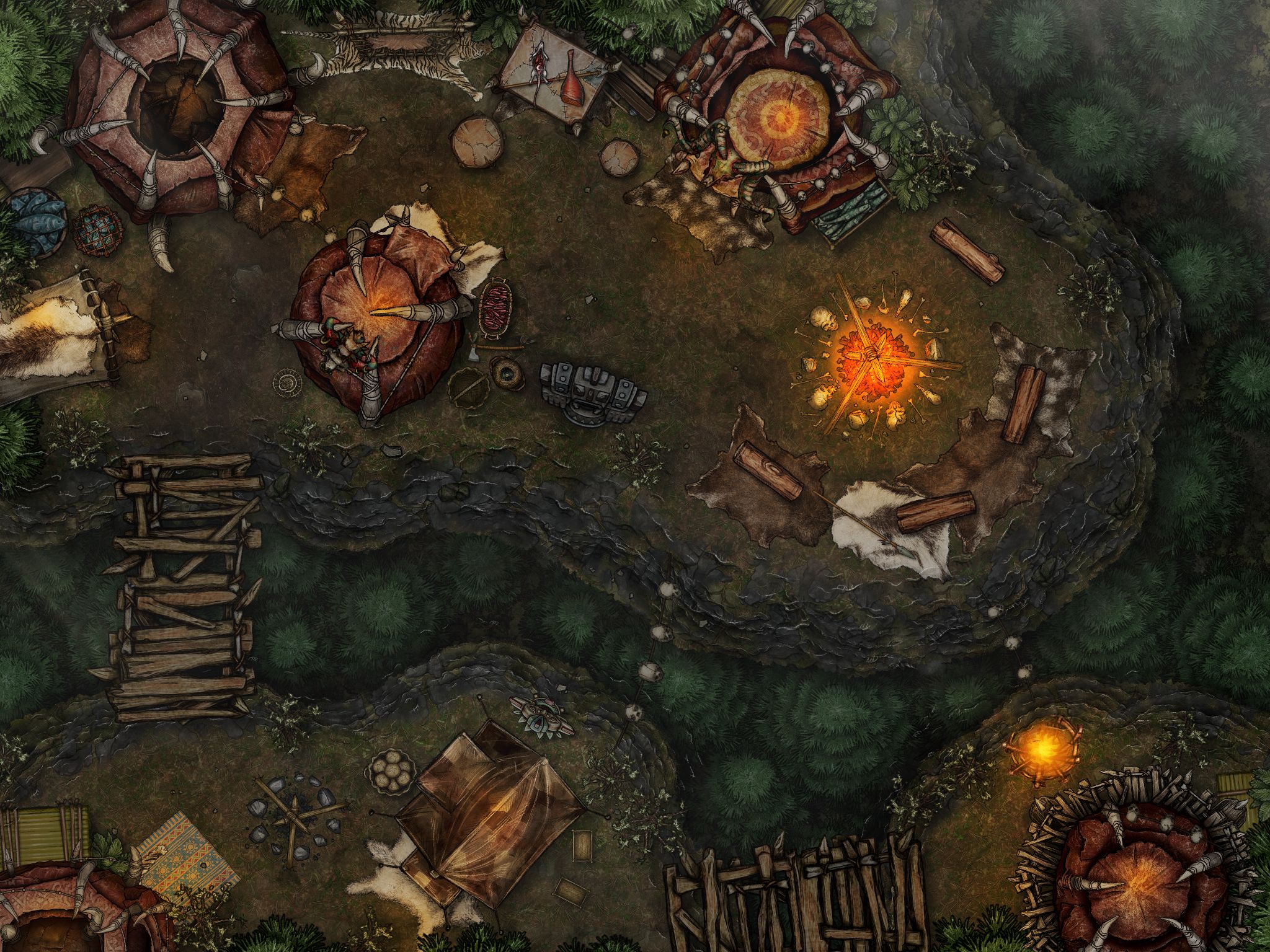 Mountain Village | Inkarnate - Create Fantasy Maps Online