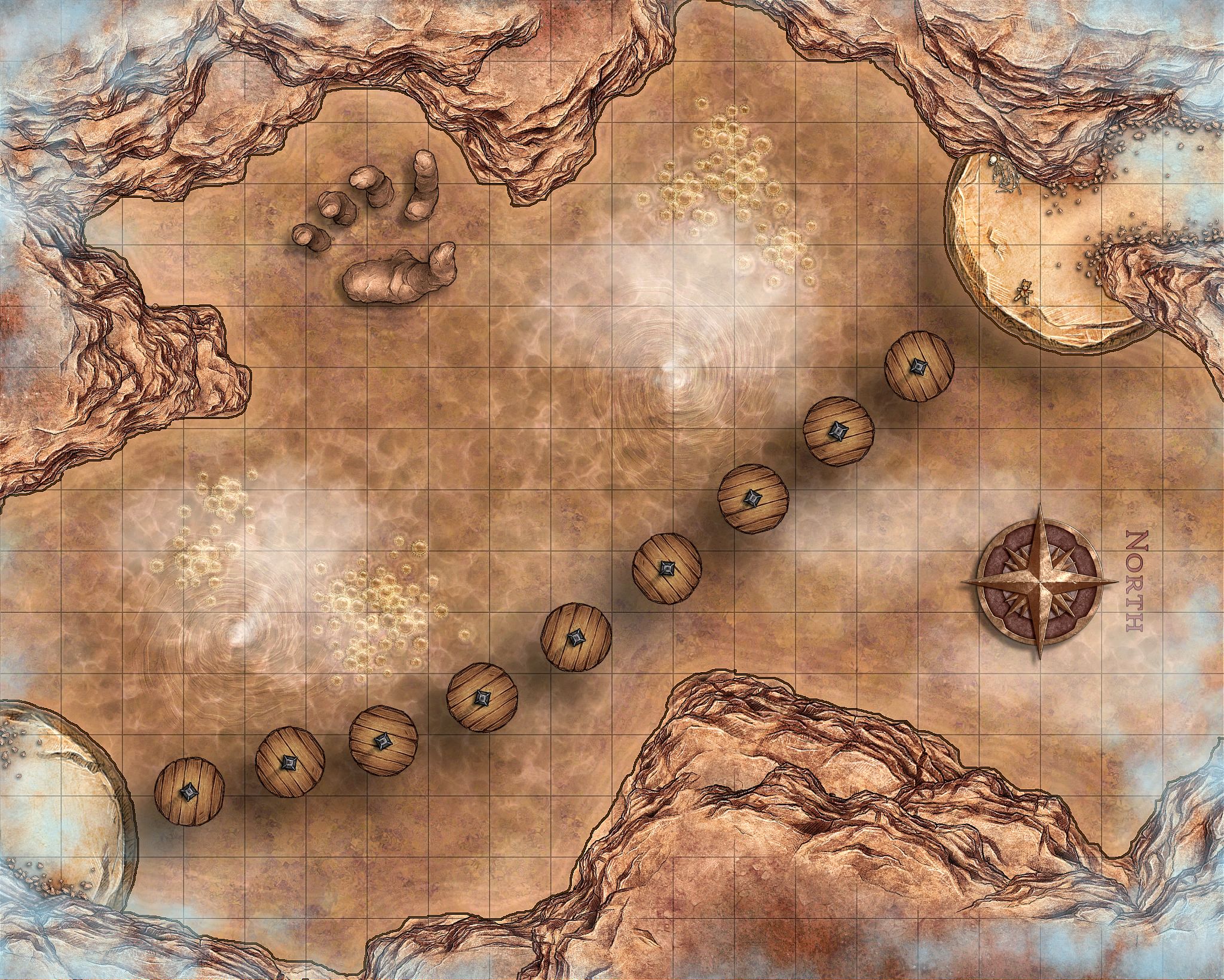 White Plume Mountain #7 | Inkarnate - Create Fantasy Maps Online