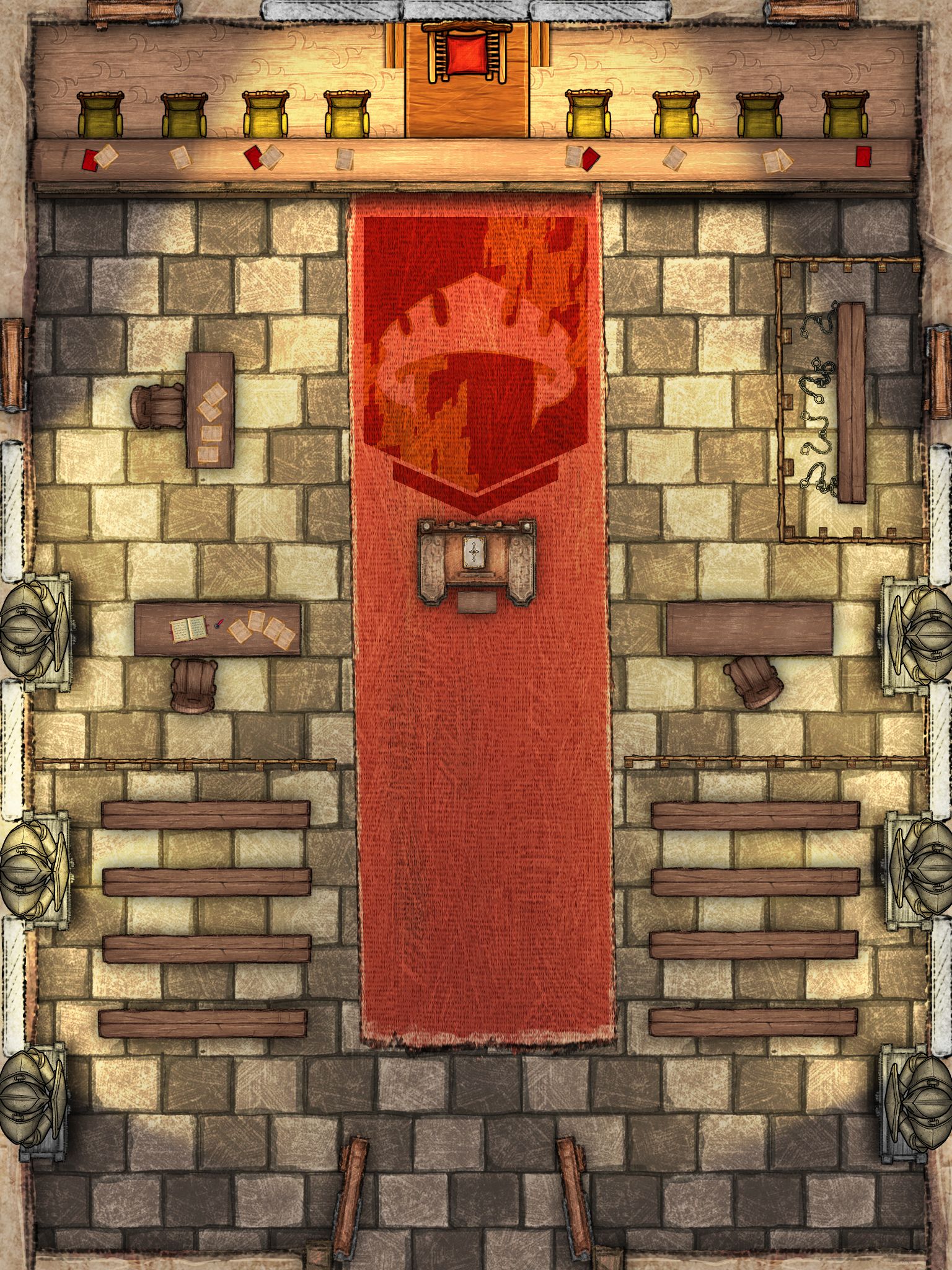 Lord's Alliance Courtroom | Inkarnate - Create Fantasy Maps Online