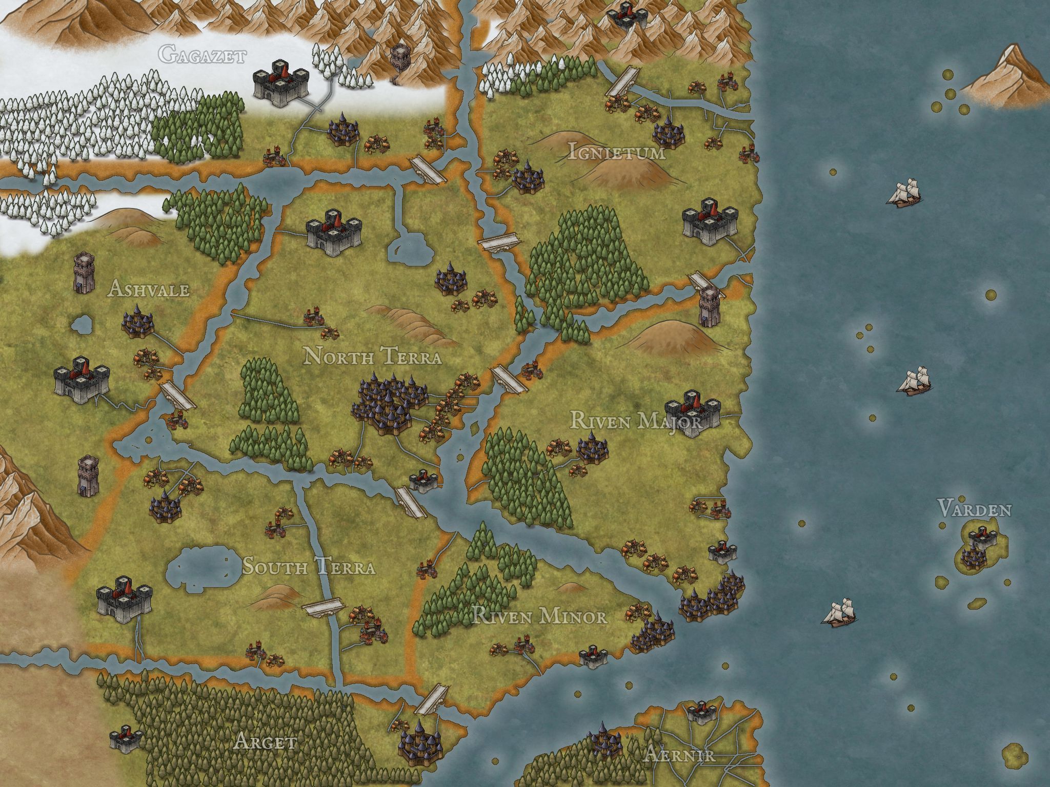 Dominaria | Inkarnate - Create Fantasy Maps Online