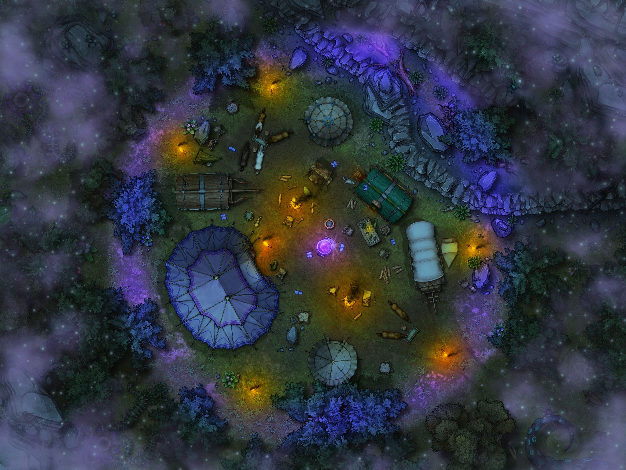 Dark Lands Expedition | Inkarnate - Create Fantasy Maps Online
