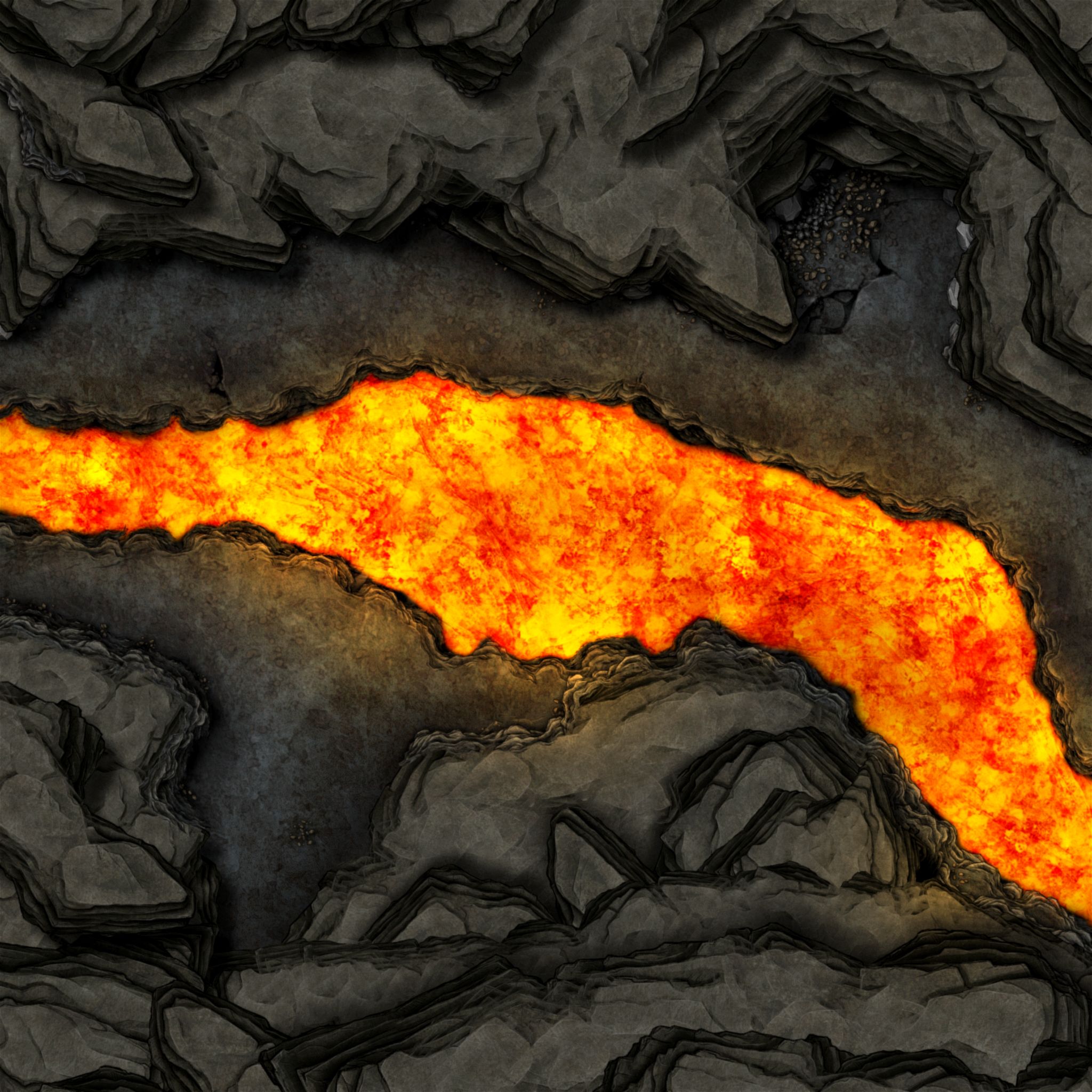 Lava River | Inkarnate - Create Fantasy Maps Online