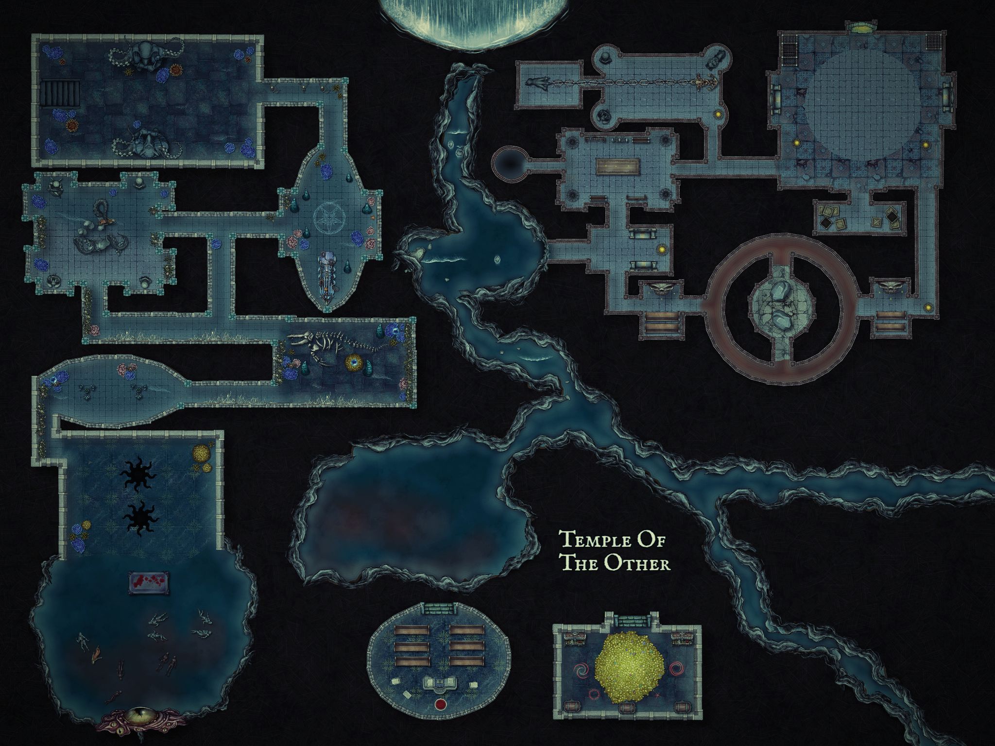 Temple Of The Other | Inkarnate - Create Fantasy Maps Online
