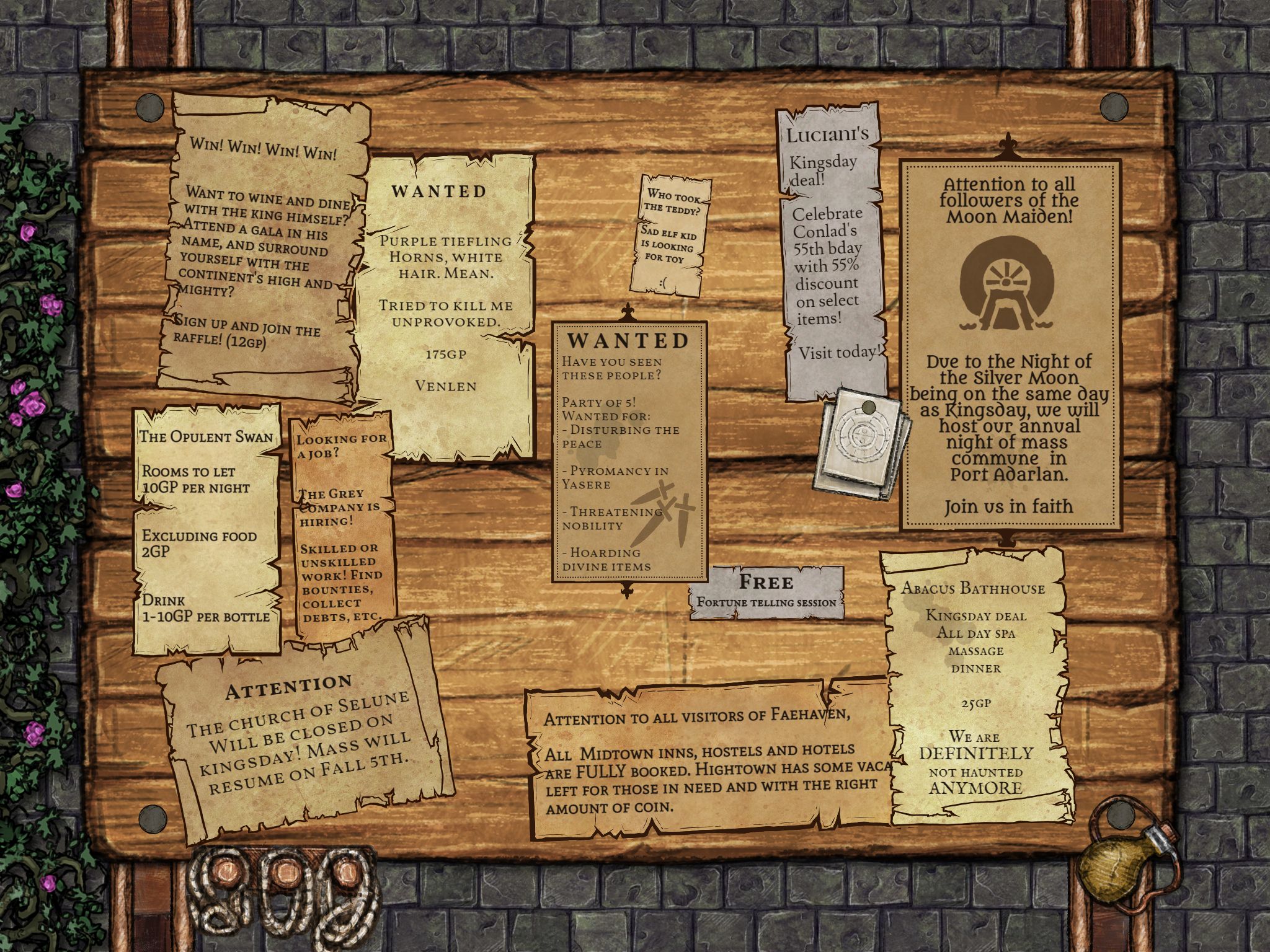 Notice Board | Inkarnate - Create Fantasy Maps Online