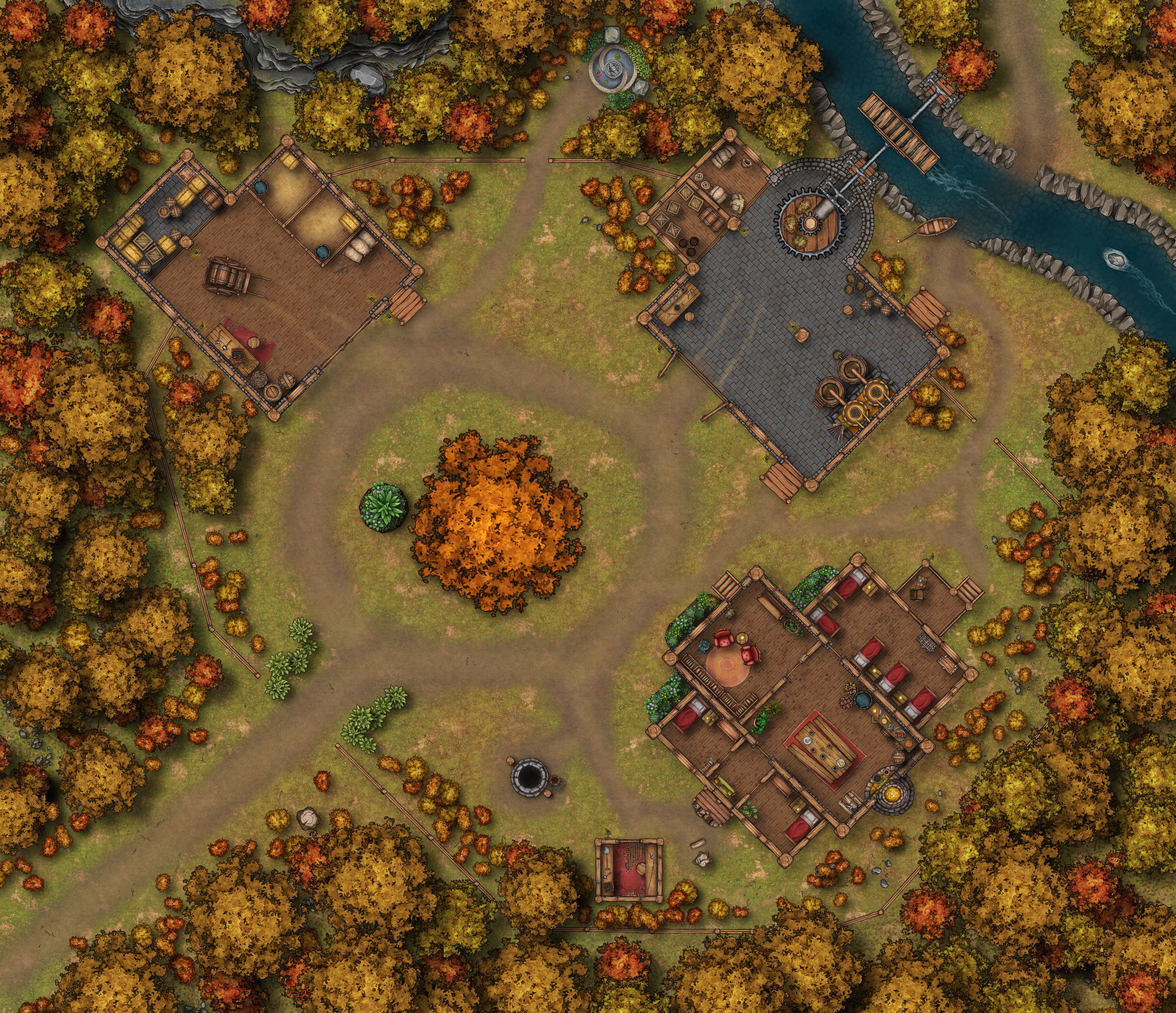 Blazing Tree Brewery | Inkarnate - Create Fantasy Maps Online