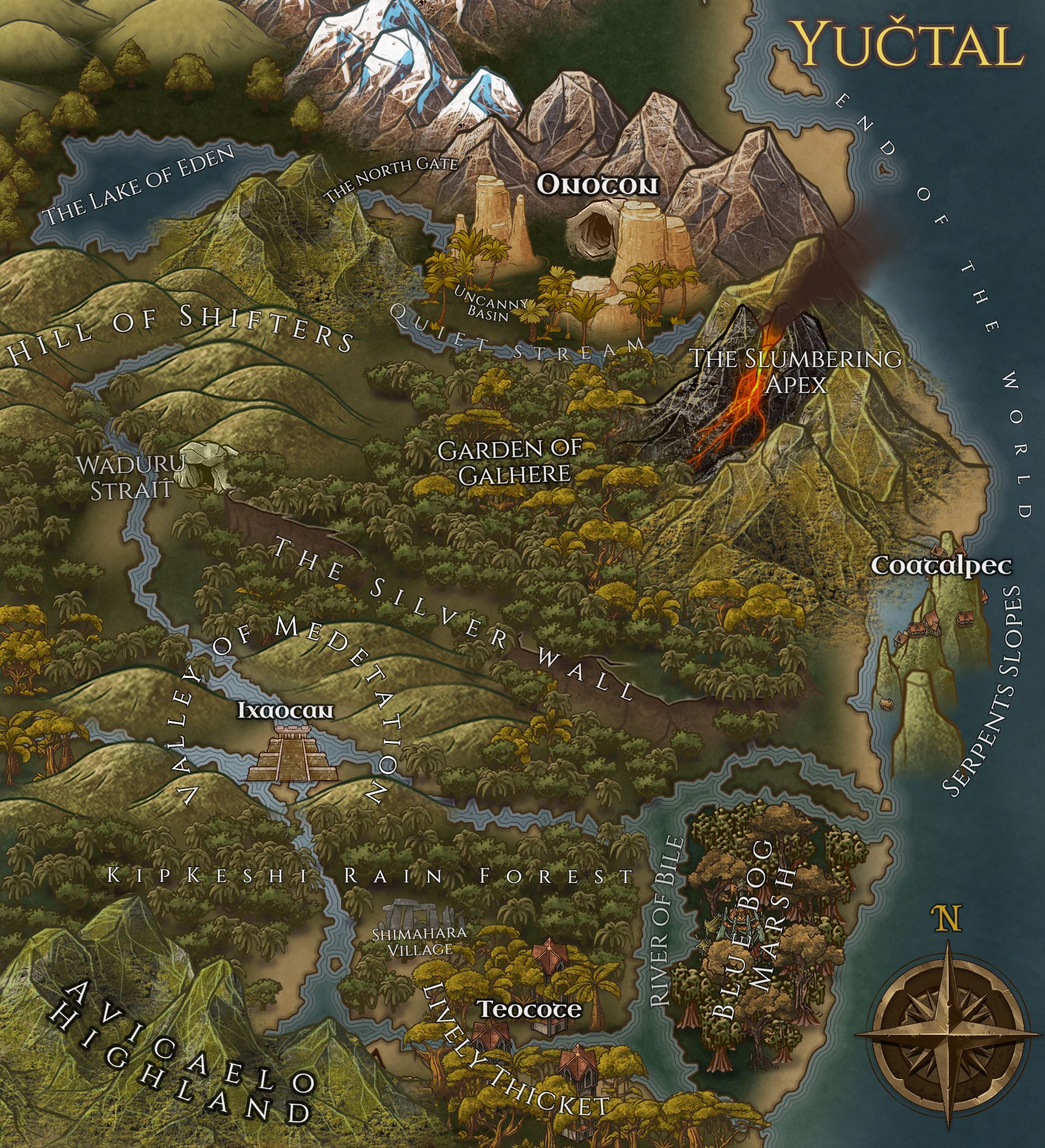 Yuctal | Inkarnate - Create Fantasy Maps Online