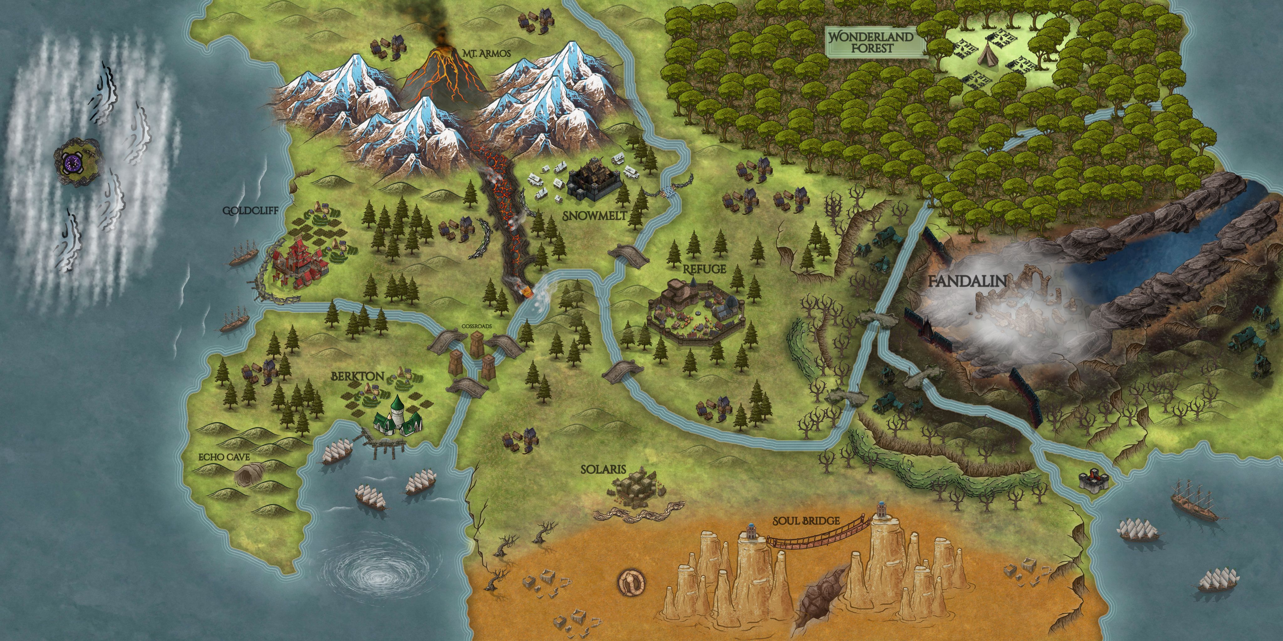 Land of NODD | Inkarnate - Create Fantasy Maps Online