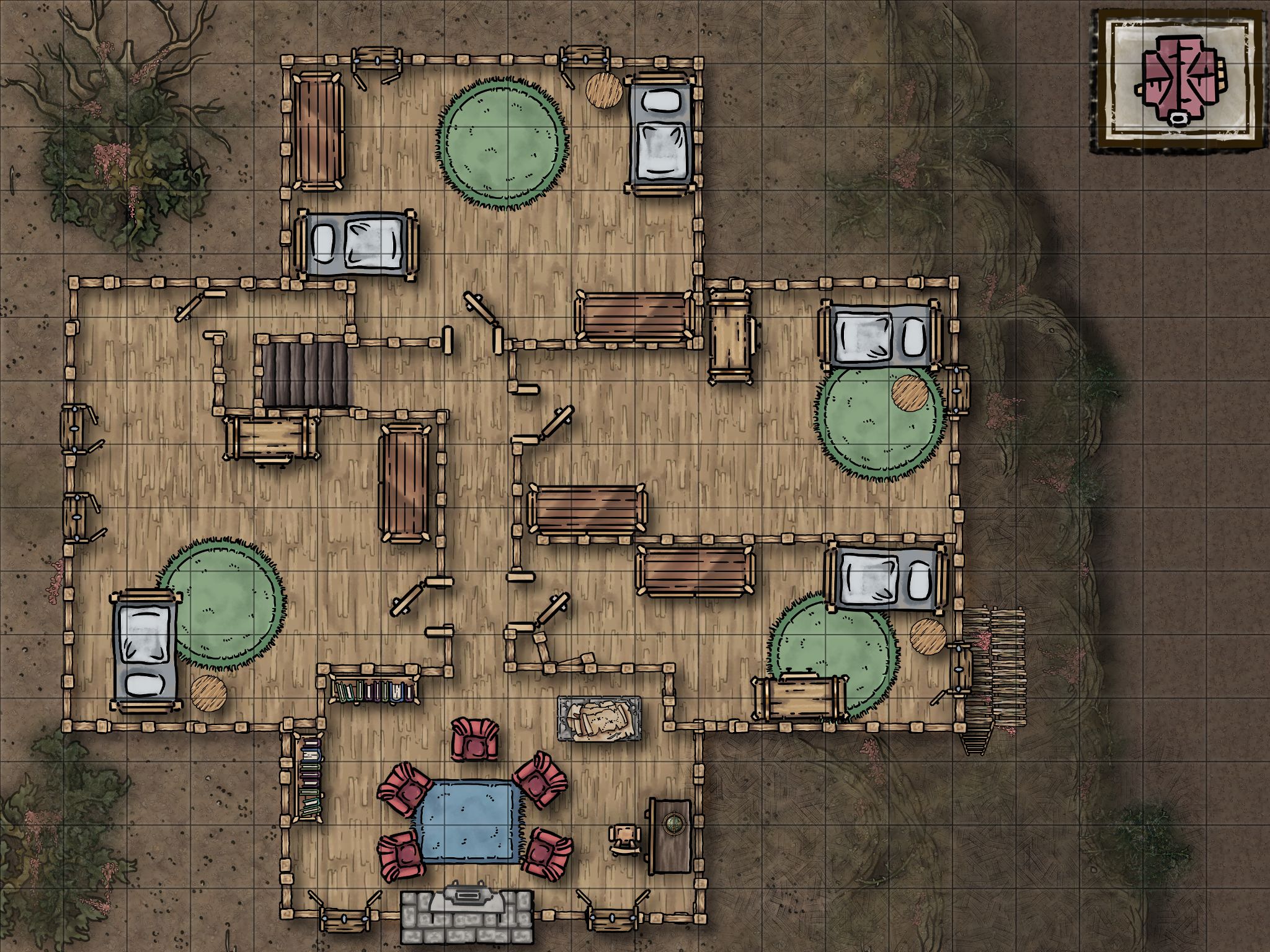 Small House lvl 2 | Inkarnate - Create Fantasy Maps Online