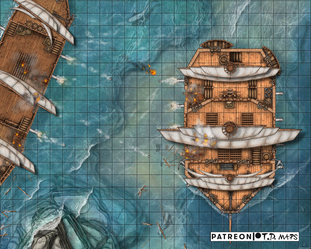 Oasis Grotto Top 5 room | Inkarnate - Create Fantasy Maps Online