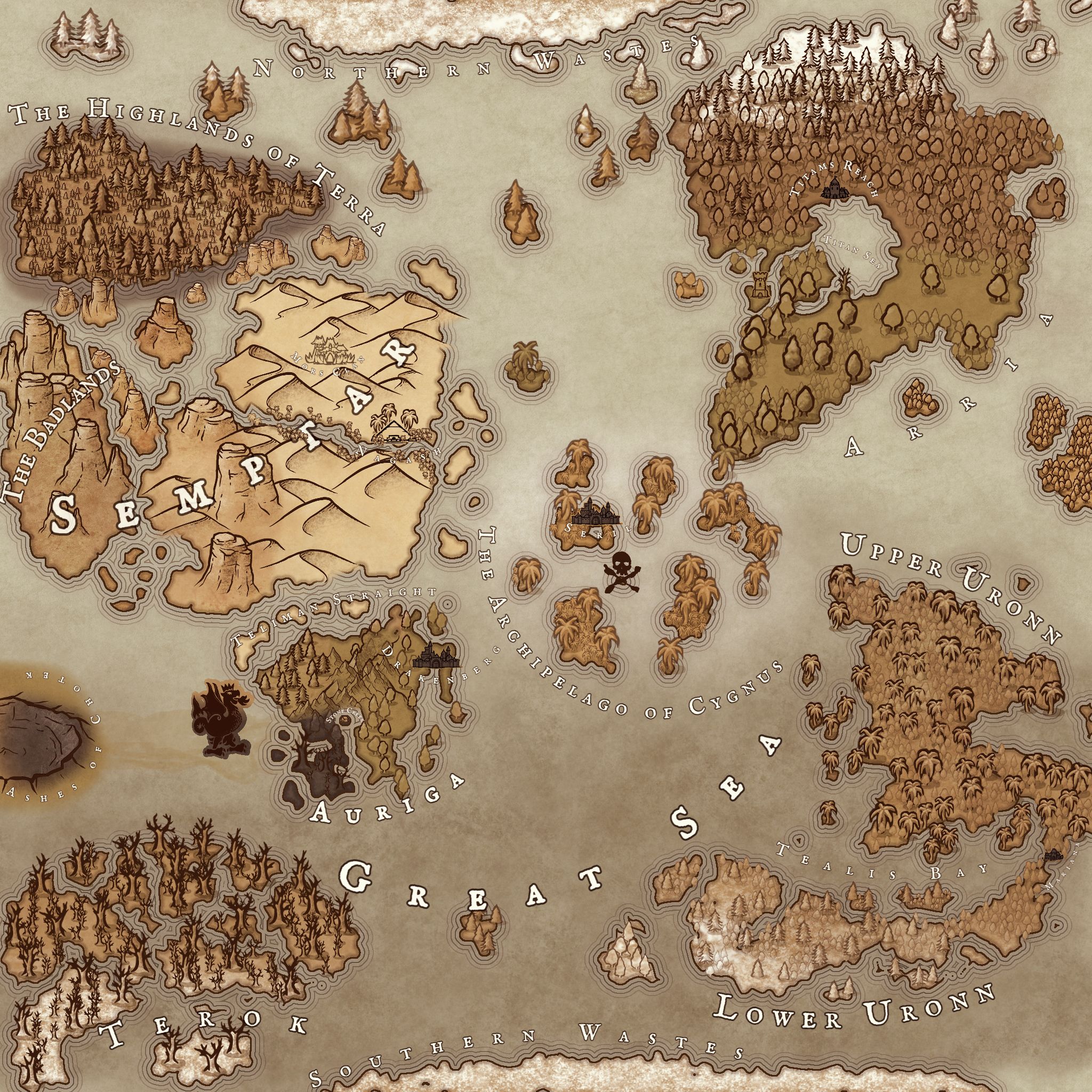 World Map | Inkarnate - Create Fantasy Maps Online