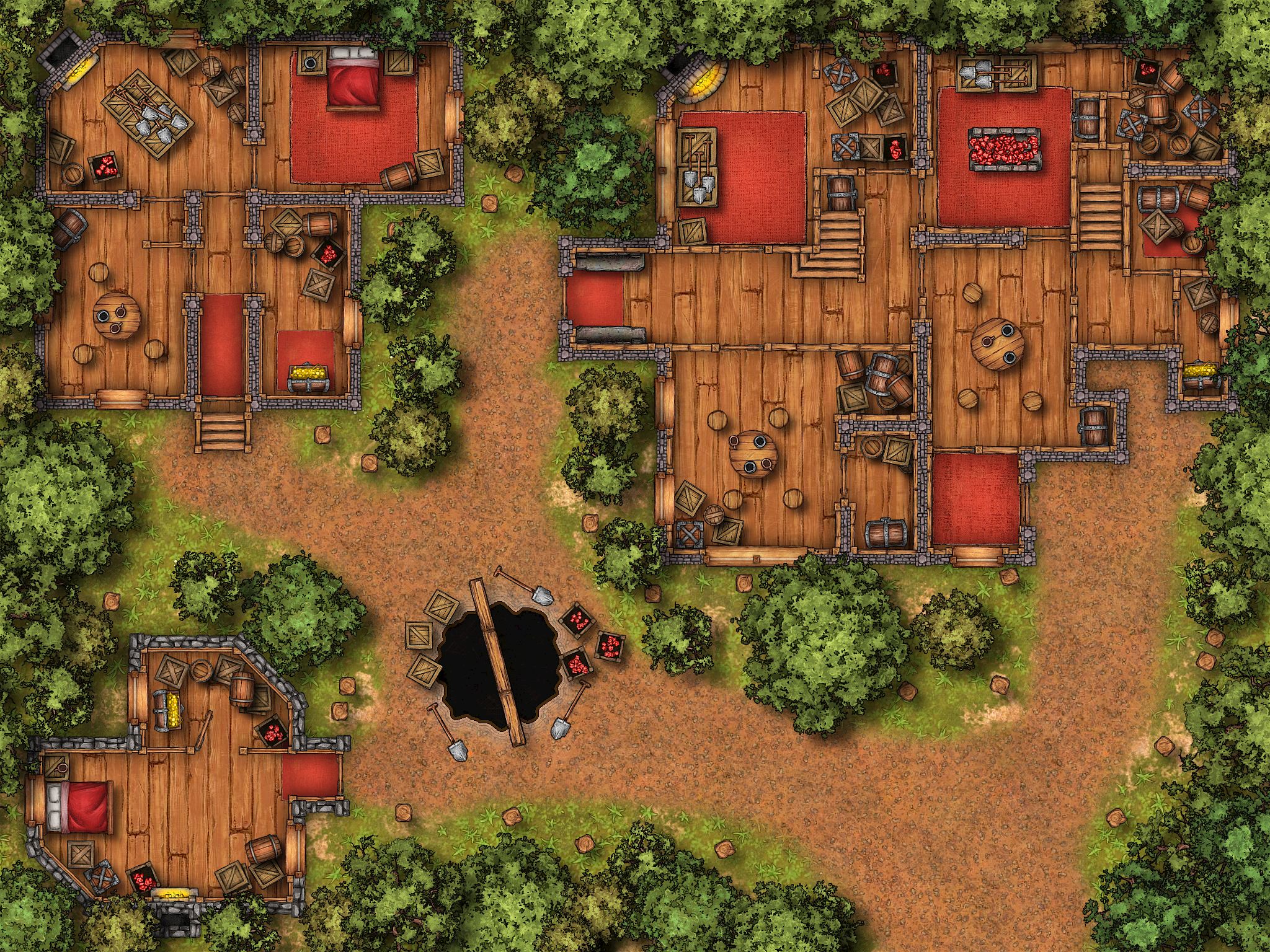 The Eastern Cutthroats headquarters | Inkarnate - Create Fantasy Maps ...