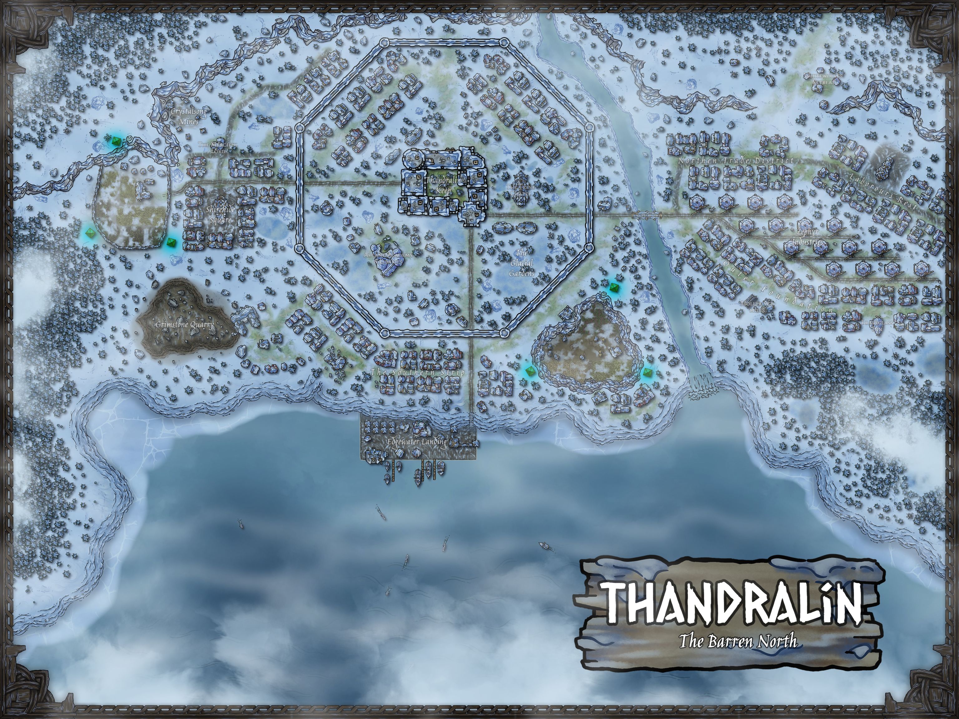 Thandralin | Inkarnate - Create Fantasy Maps Online