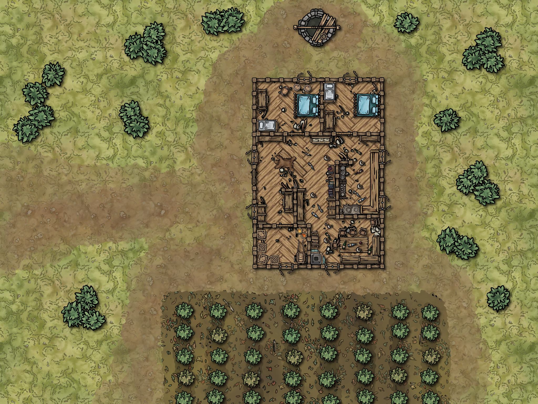 R01-S06 Levin Farm Dirty | Inkarnate - Create Fantasy Maps Online