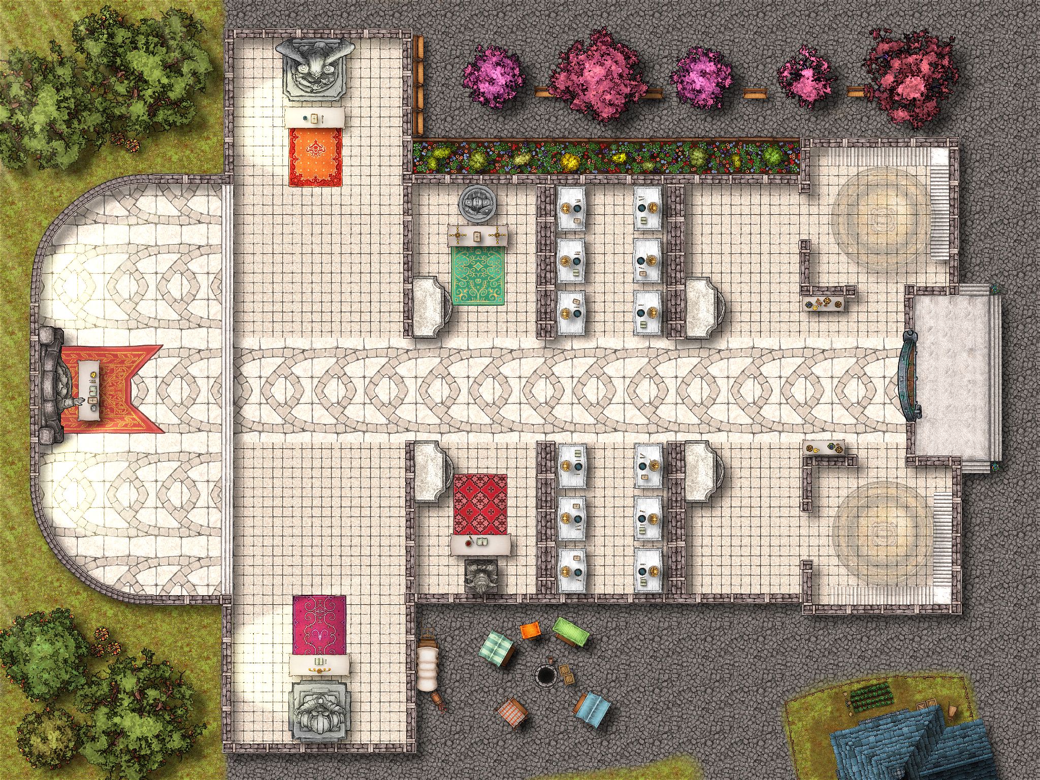 Temple of Helm | Inkarnate - Create Fantasy Maps Online