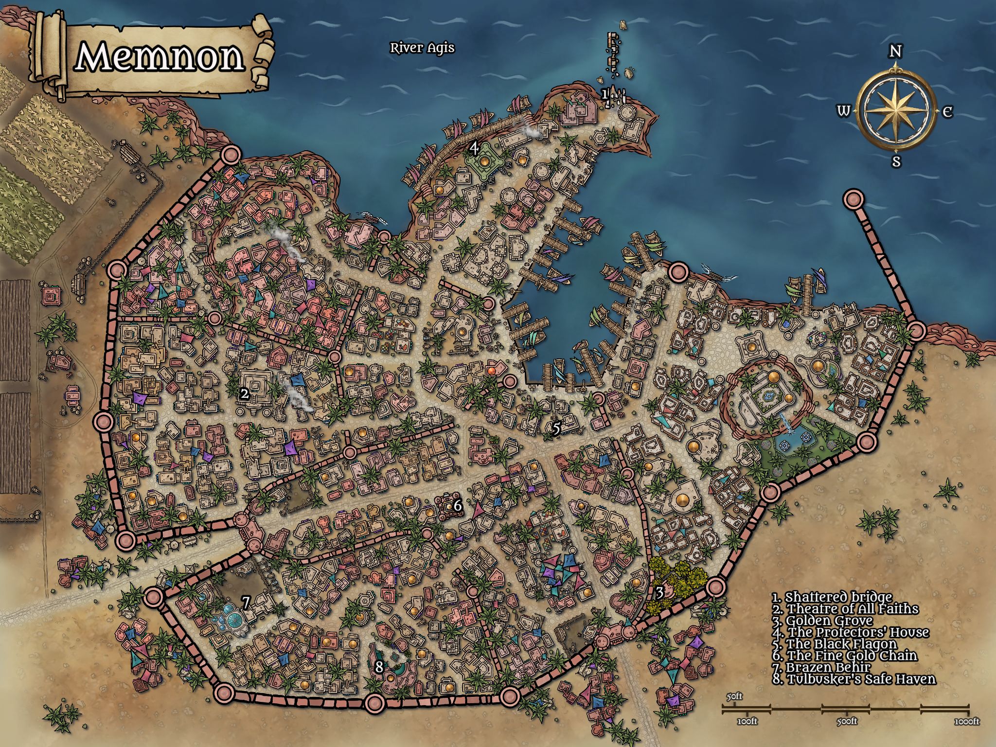 Memnon | Inkarnate - Create Fantasy Maps Online