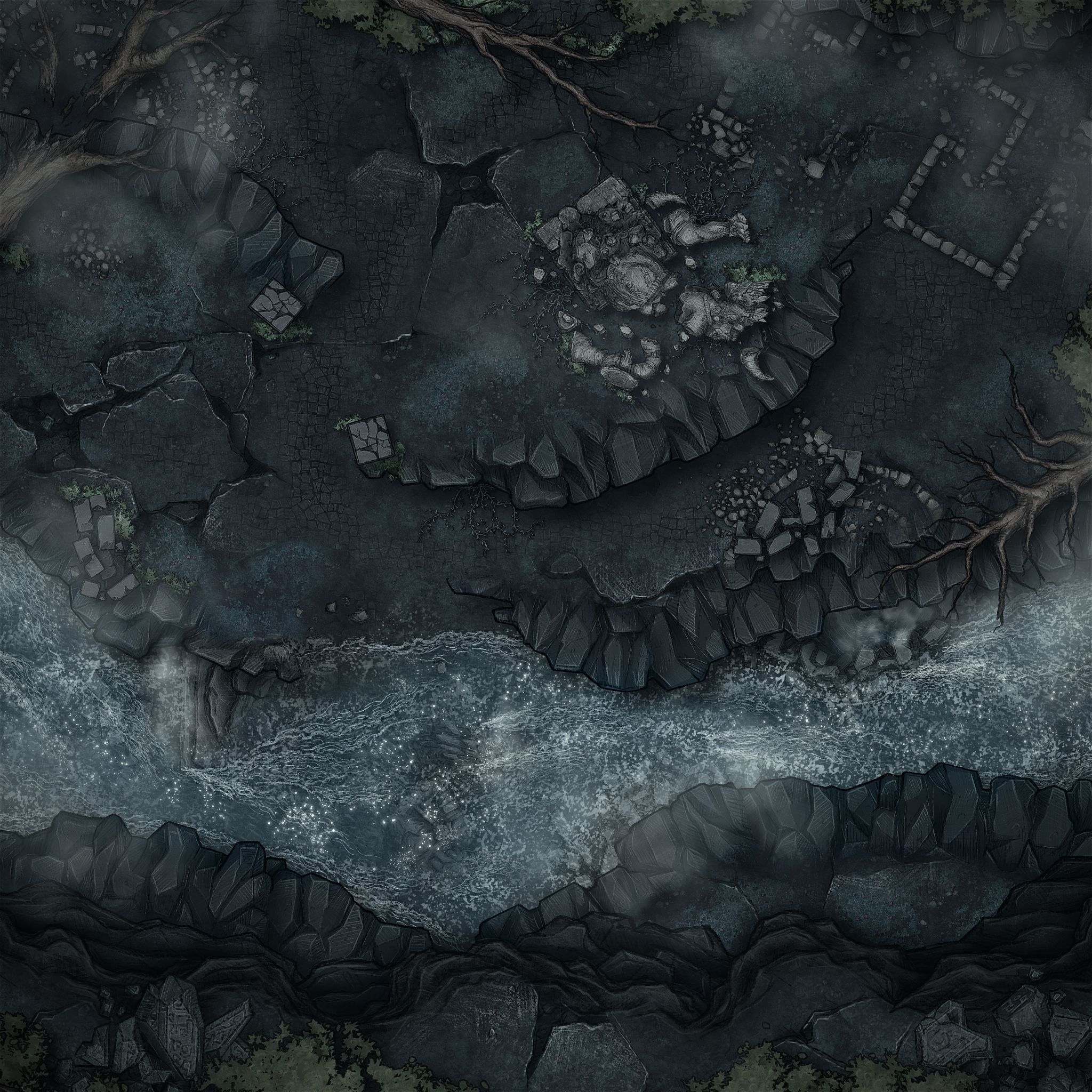 River Wilds_encounter1a_day | Inkarnate - Create Fantasy Maps Online