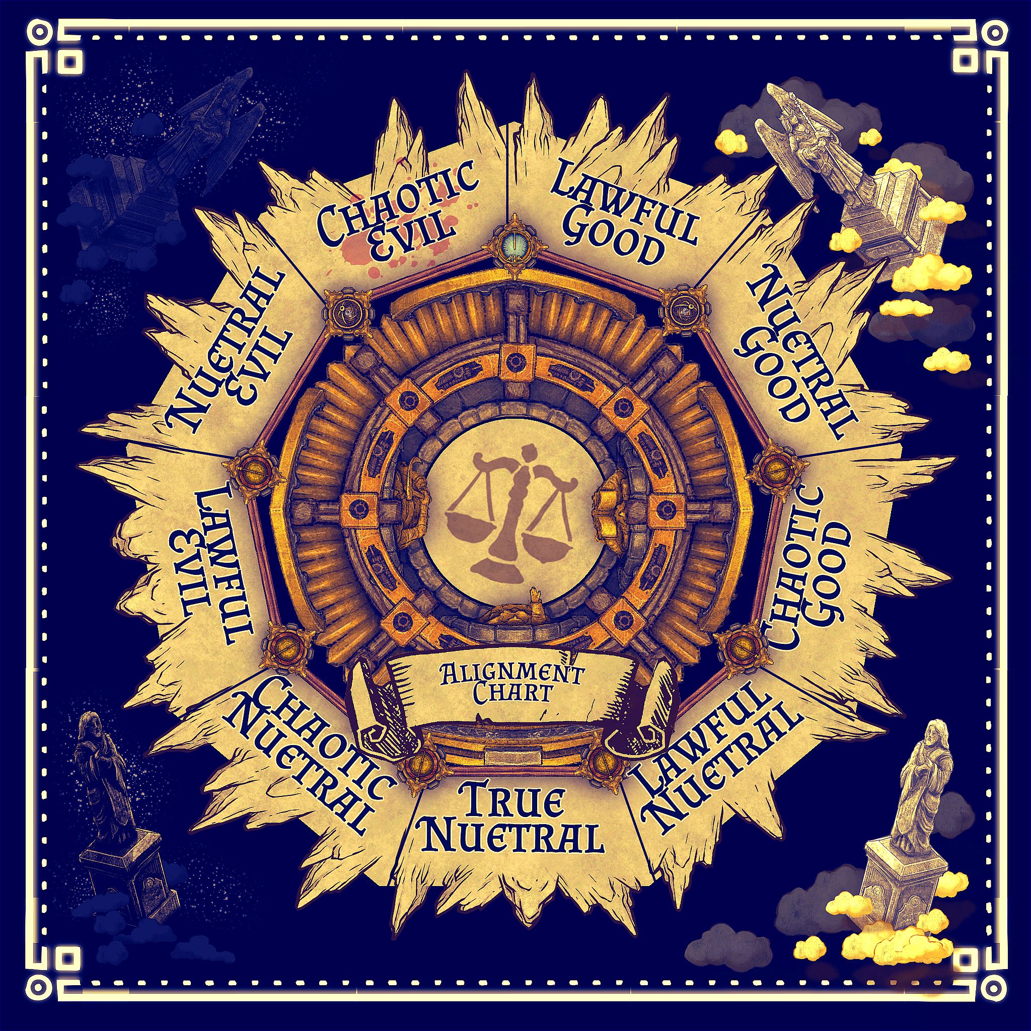 Alignment Chart | Inkarnate - Create Fantasy Maps Online