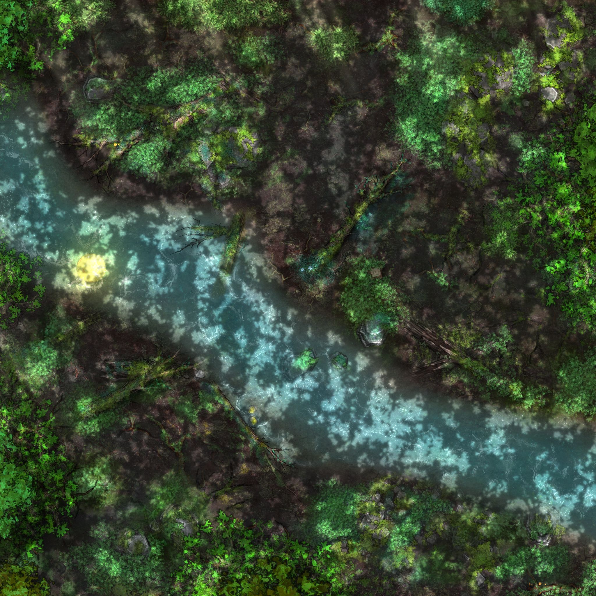 Forest Depths | Inkarnate - Create Fantasy Maps Online