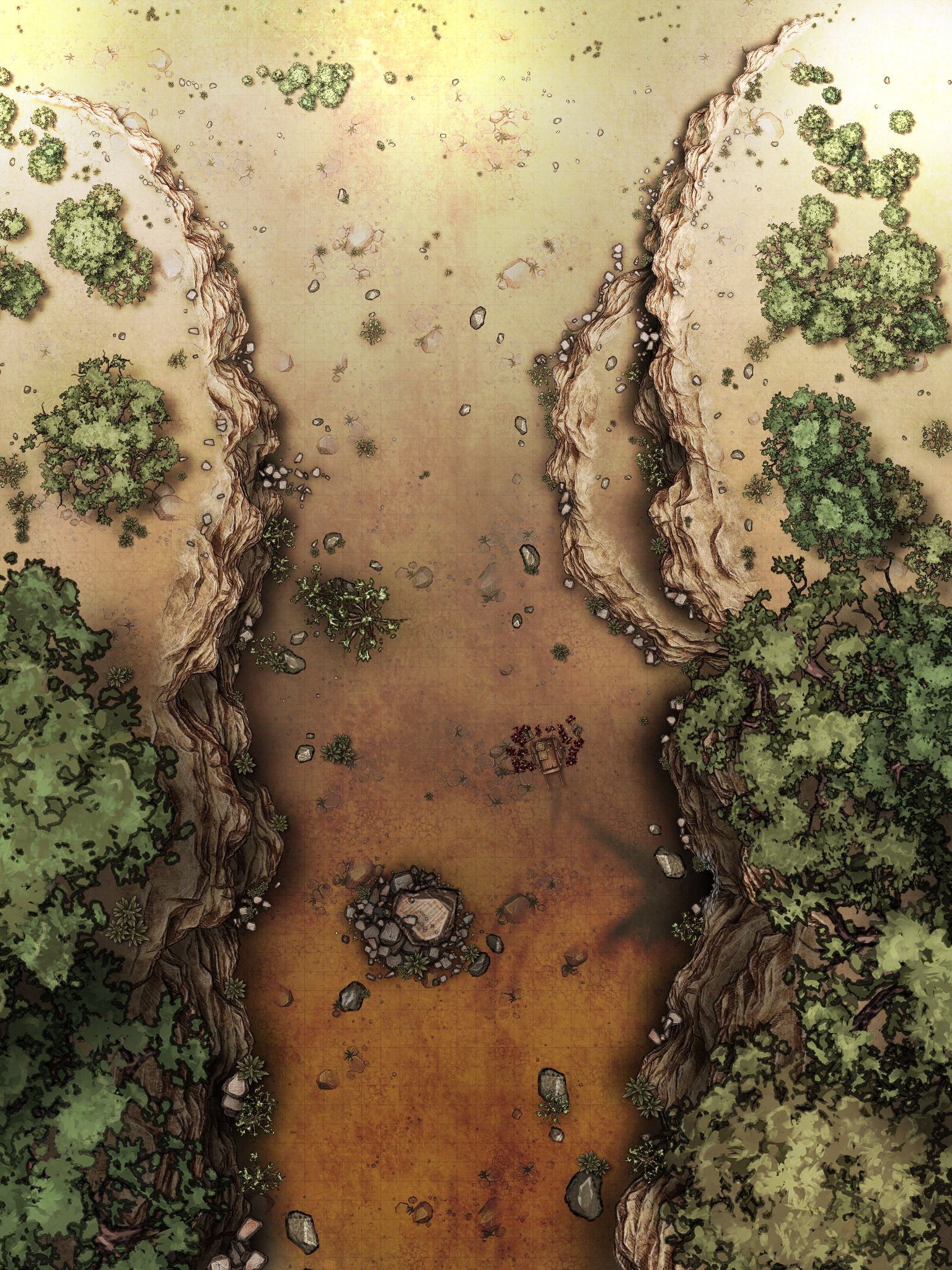 Desert Valley | Inkarnate - Create Fantasy Maps Online