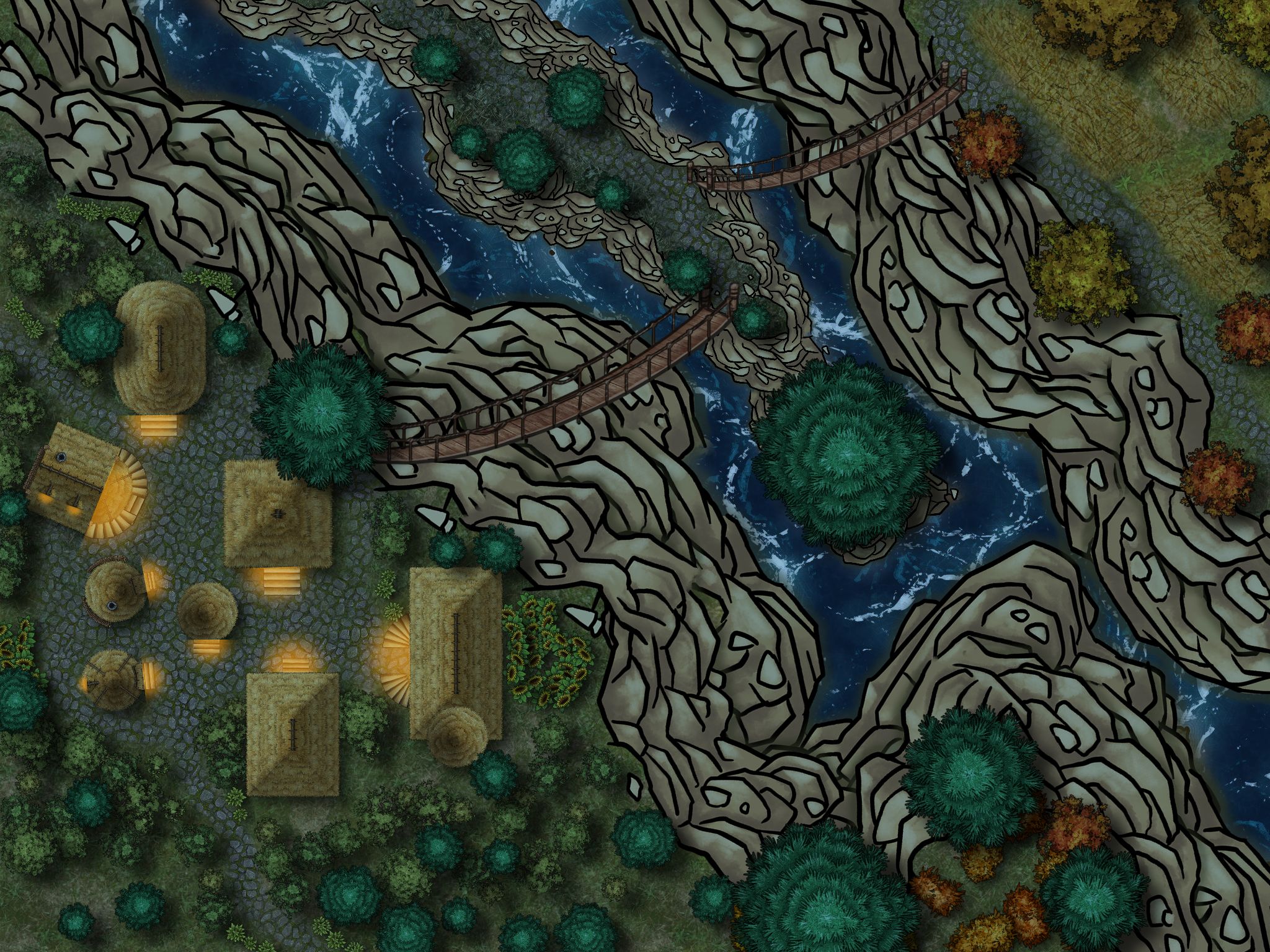 River village | Inkarnate - Create Fantasy Maps Online
