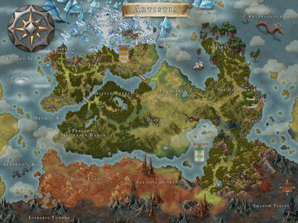 Winter Wolf Official - Inkarnate | Inkarnate - Create Fantasy Maps Online