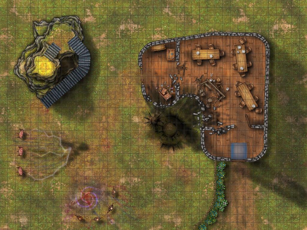 Ice Cavern Expedition | Inkarnate - Create Fantasy Maps Online