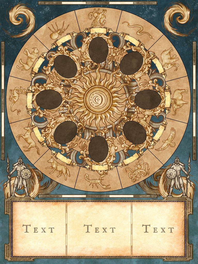 Zodiac Chart Template | Inkarnate - Create Fantasy Maps Online