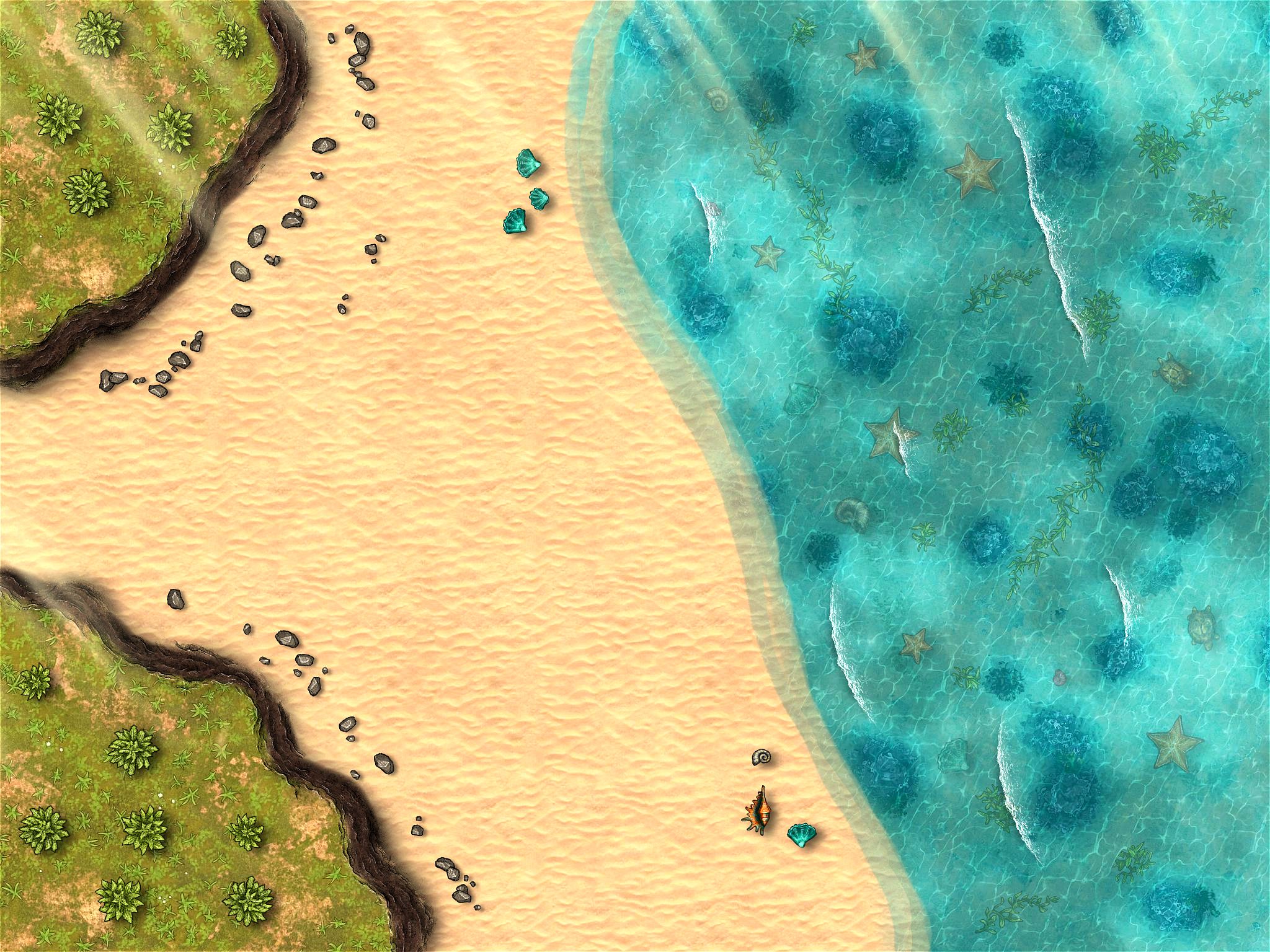 Chill Beach | Inkarnate - Create Fantasy Maps Online