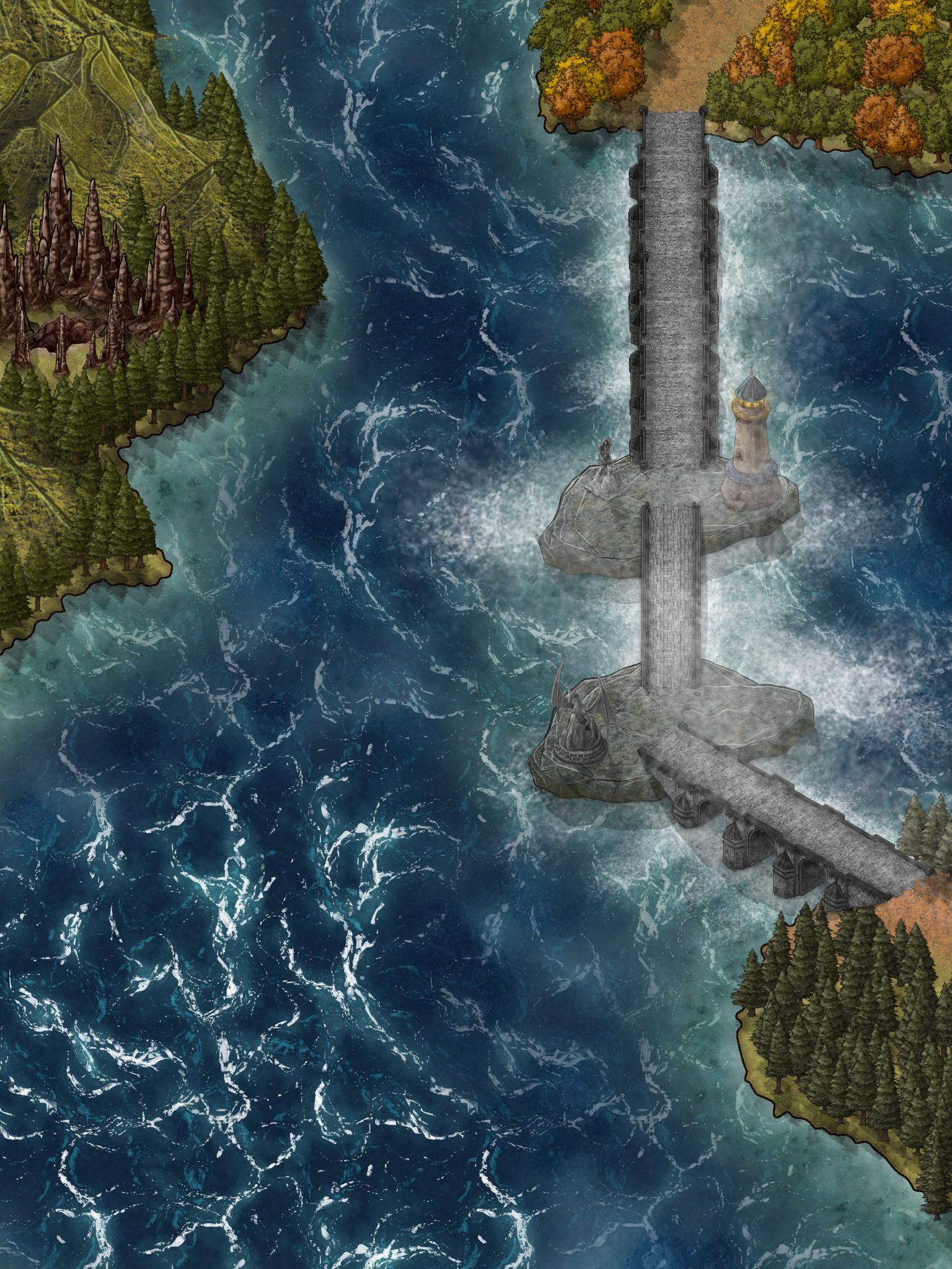 Revolution Pass & Spires Dig-Site | Inkarnate - Create Fantasy Maps Online