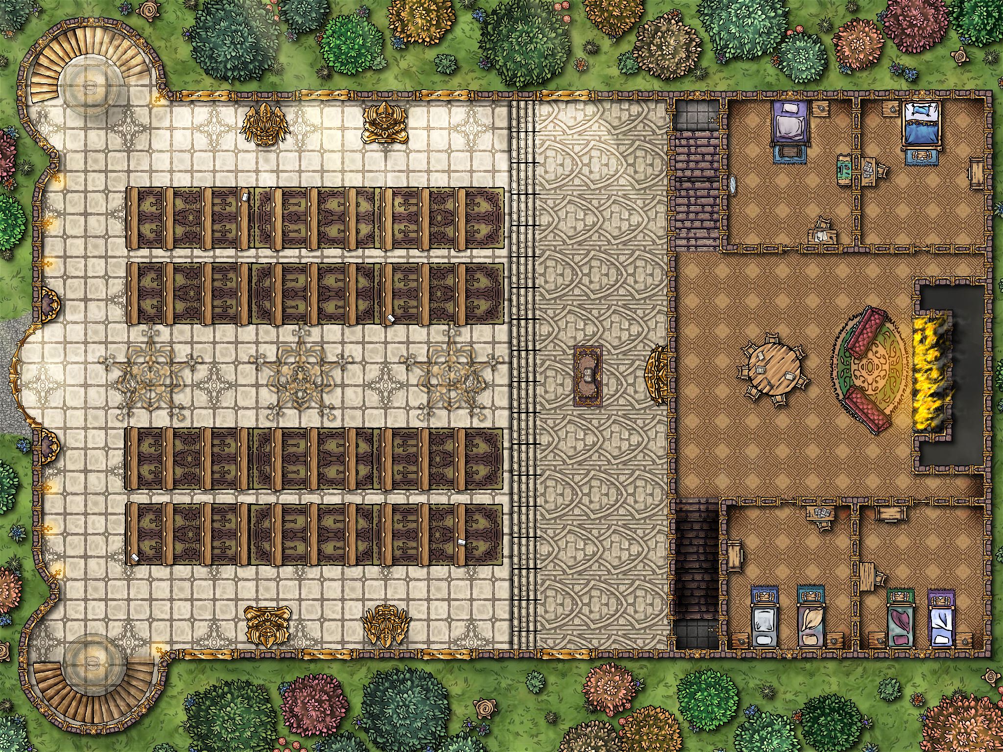 Golden Temple | Inkarnate - Create Fantasy Maps Online