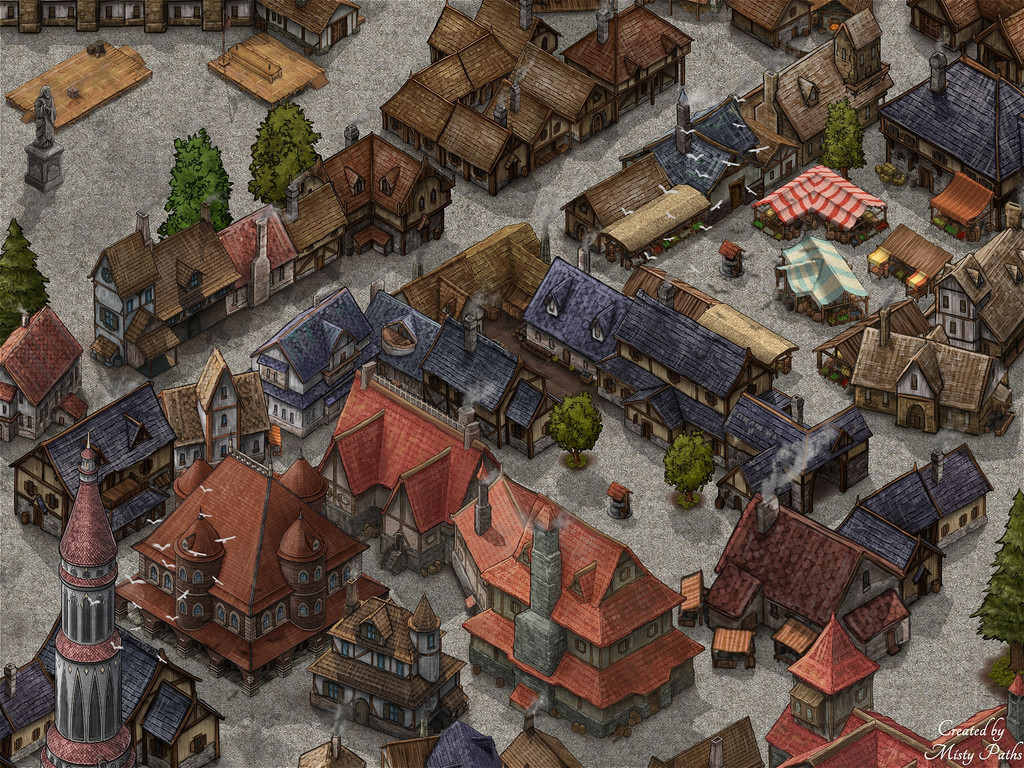 Misty Paths - Inkarnate | Inkarnate - Create Fantasy Maps Online