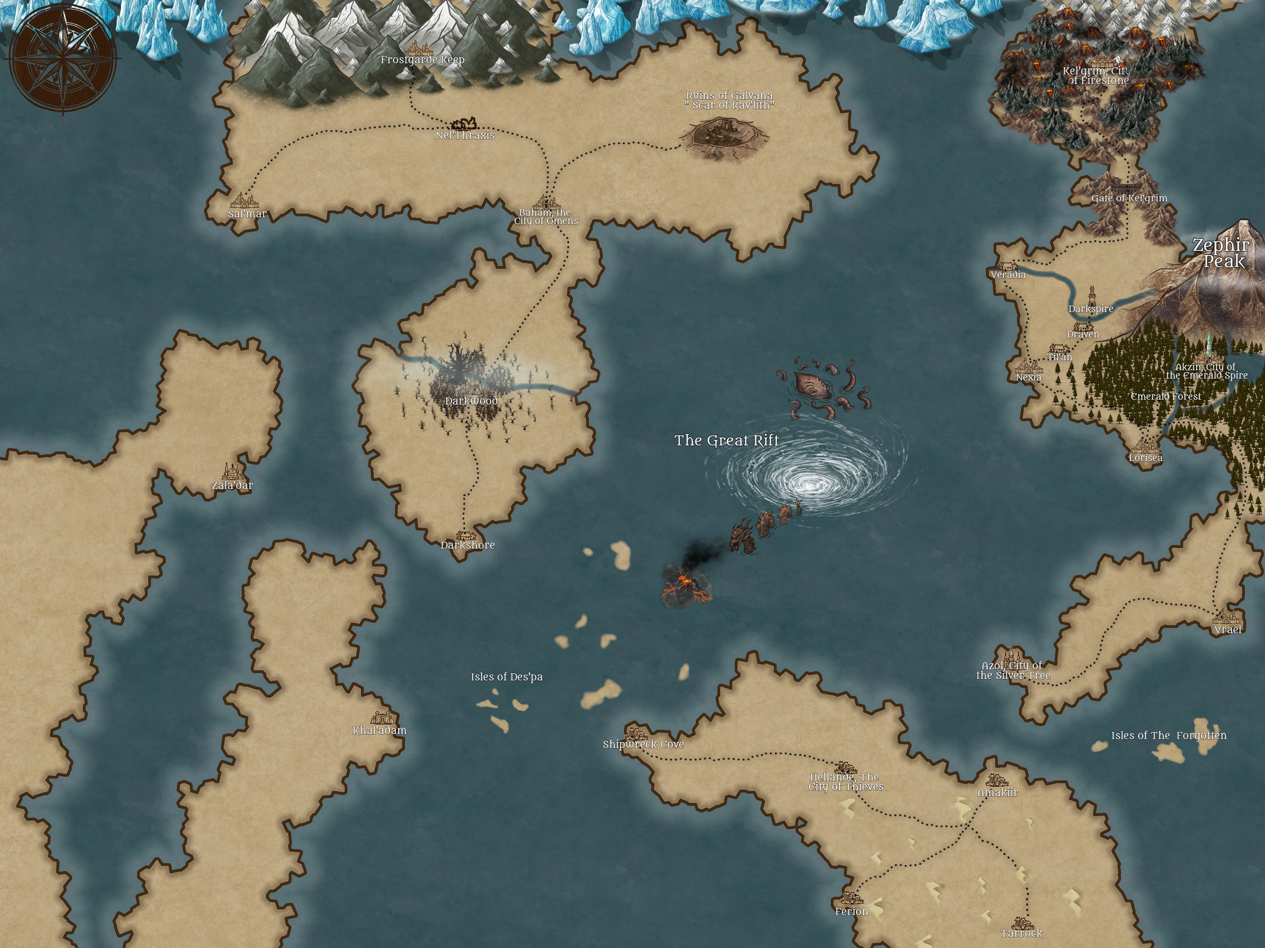 Inkarnate - Create Fantasy Maps Online