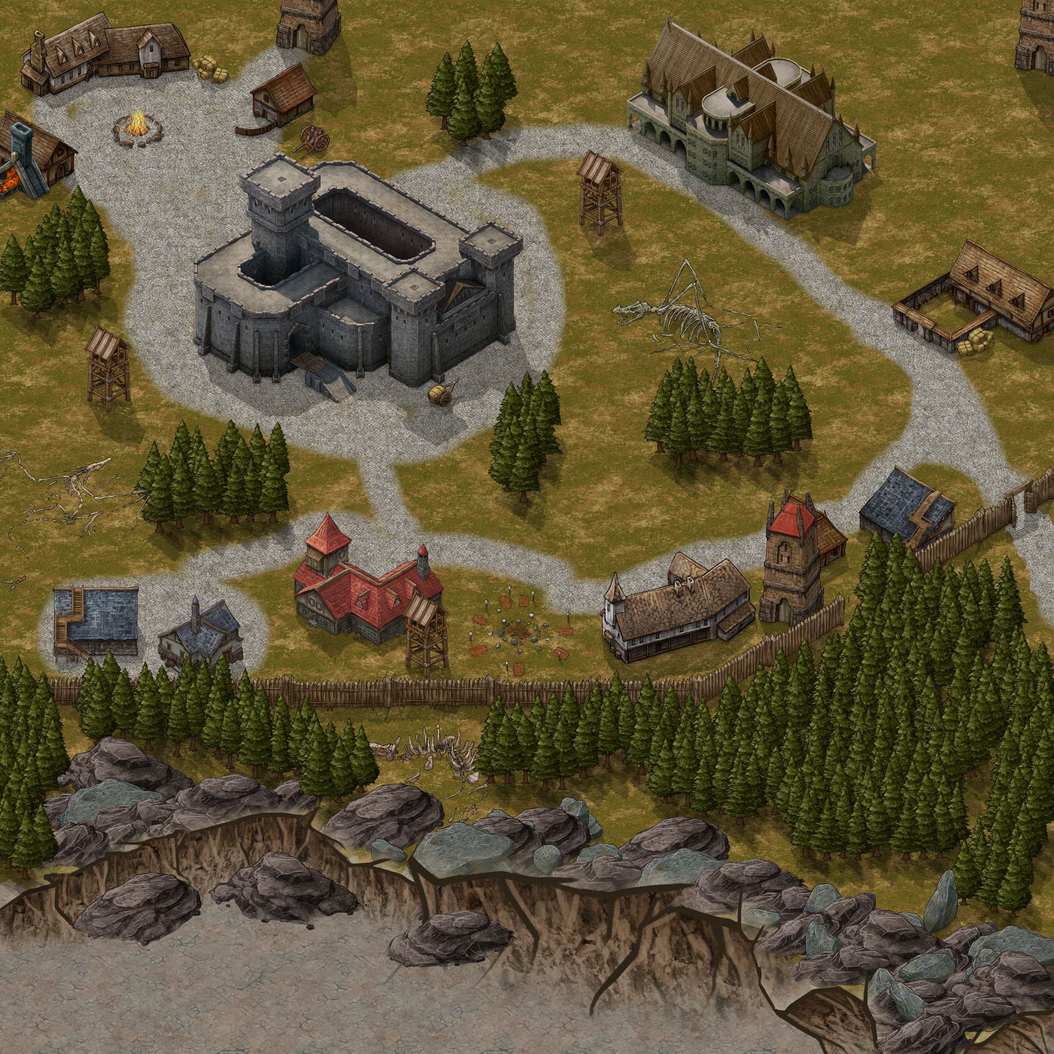 Clifftop | Inkarnate - Create Fantasy Maps Online