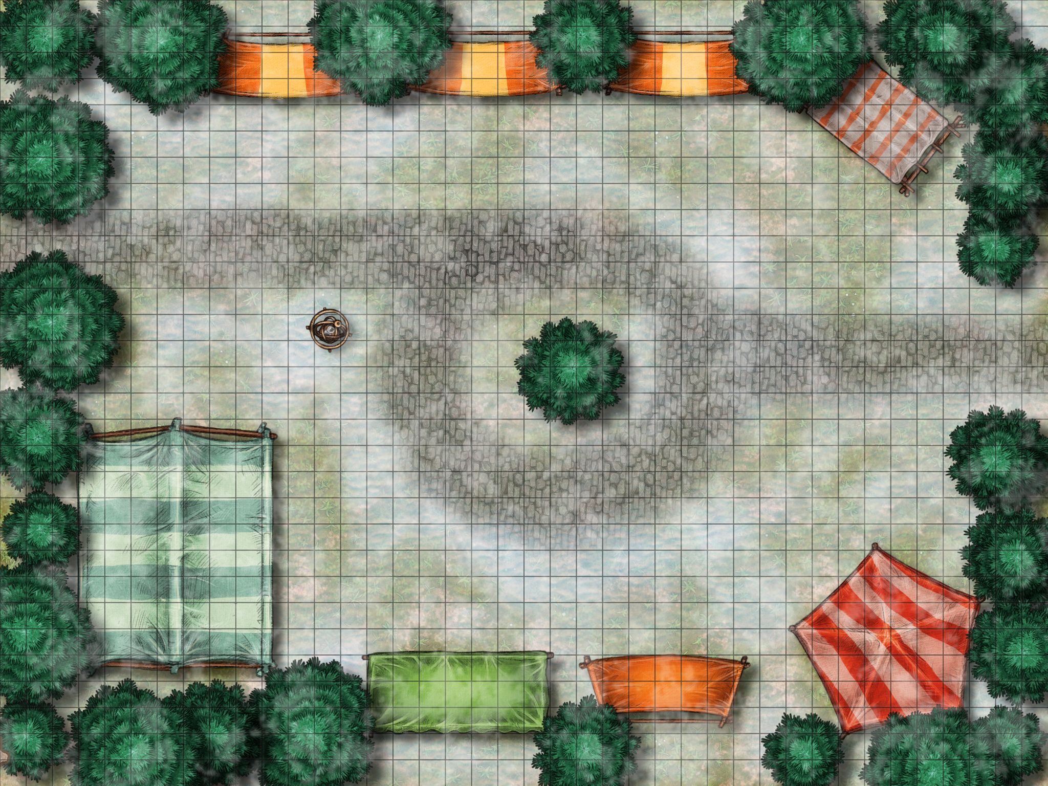 Winter Fair | Inkarnate - Create Fantasy Maps Online