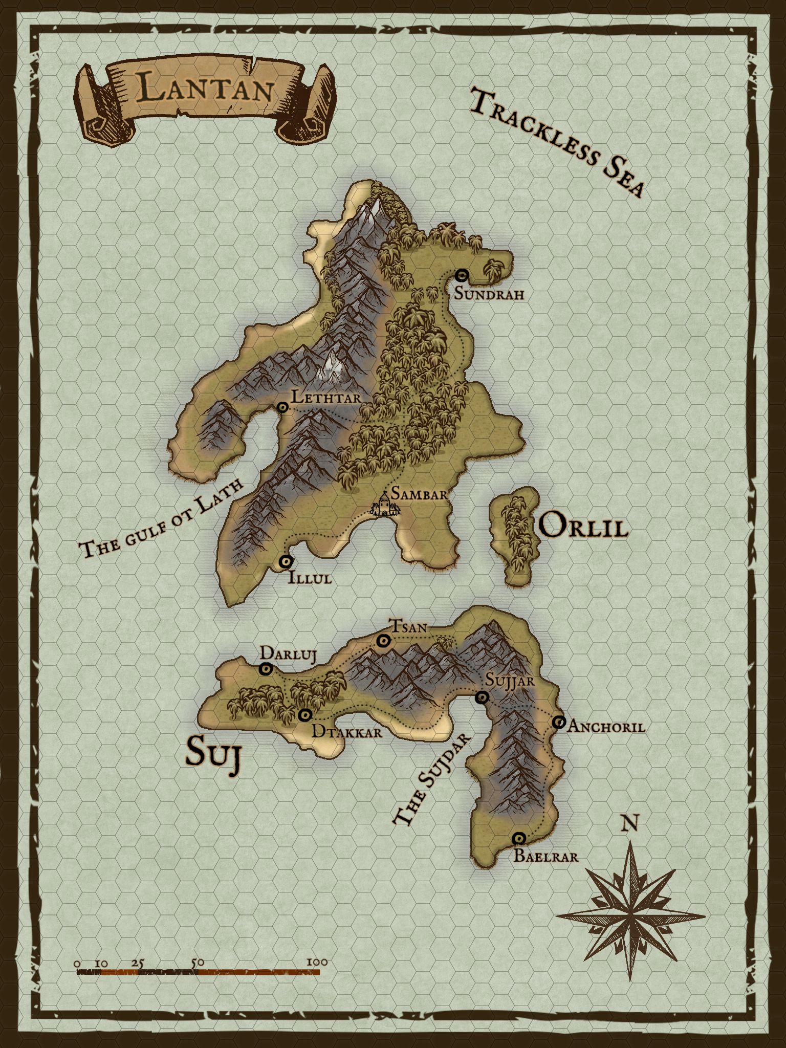 Lantan_hex_10miles | Inkarnate - Create Fantasy Maps Online