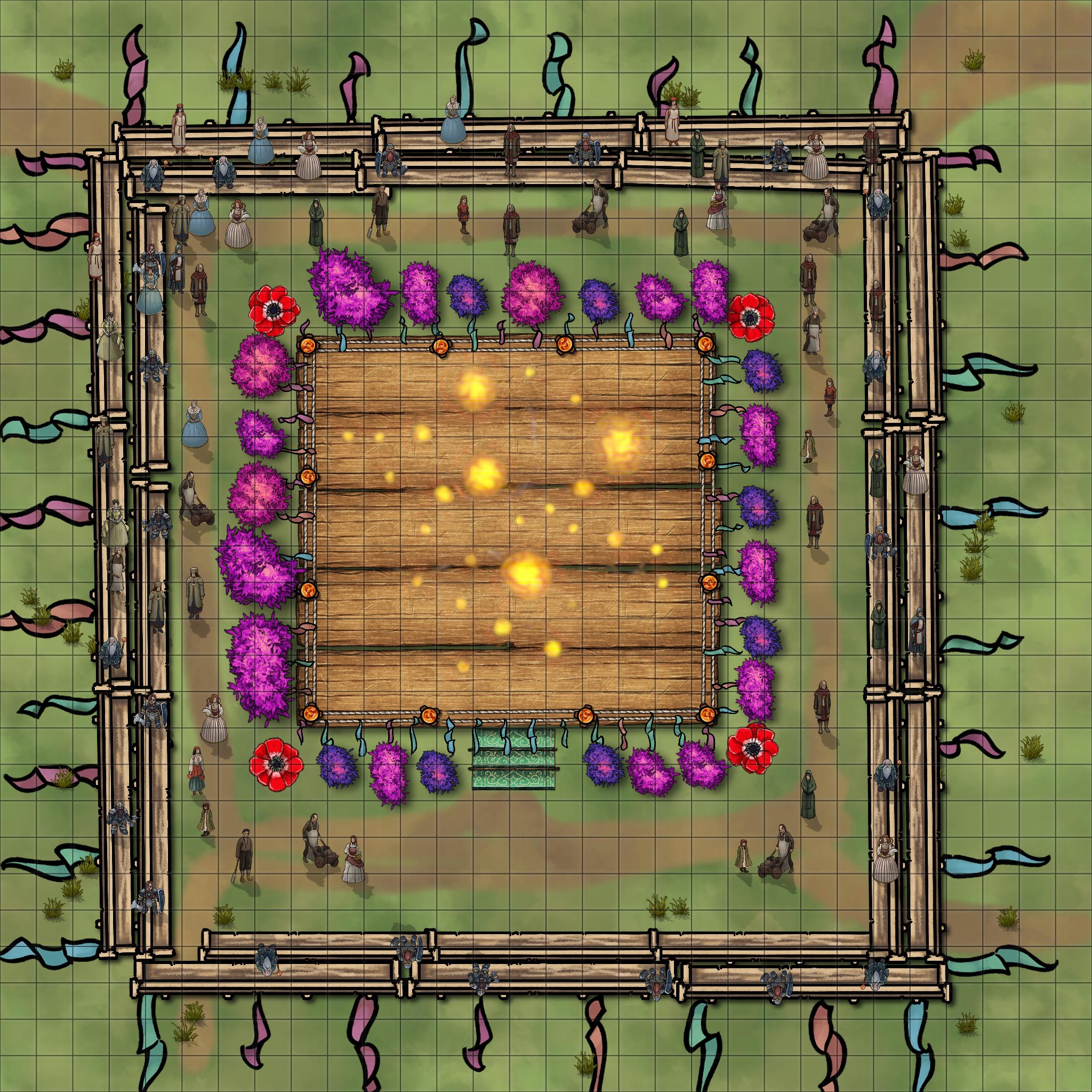 Wrestling Platform | Inkarnate - Create Fantasy Maps Online