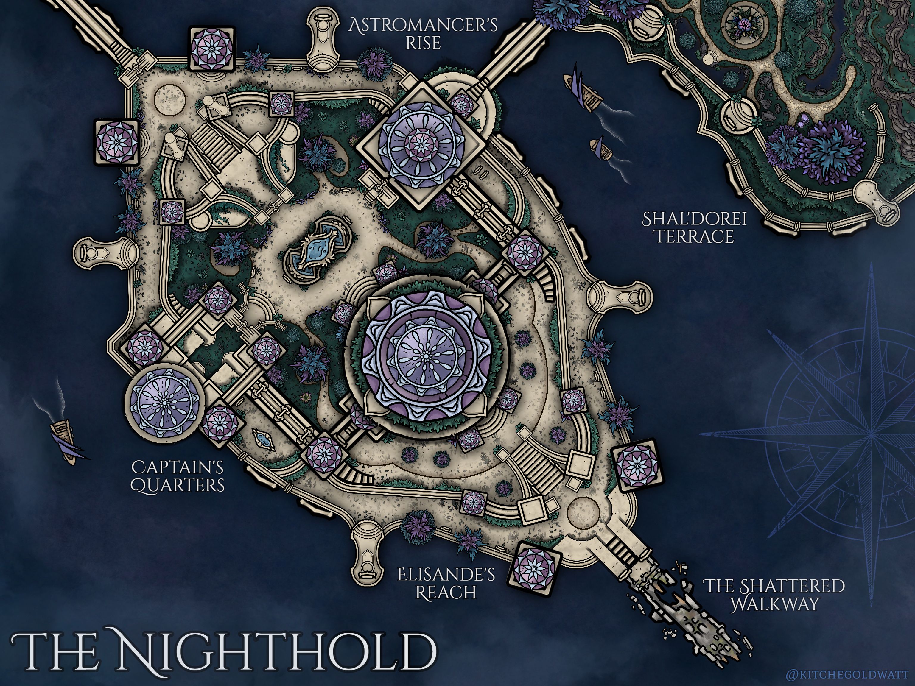 The Nighthold (Reborn) | Inkarnate - Create Fantasy Maps Online