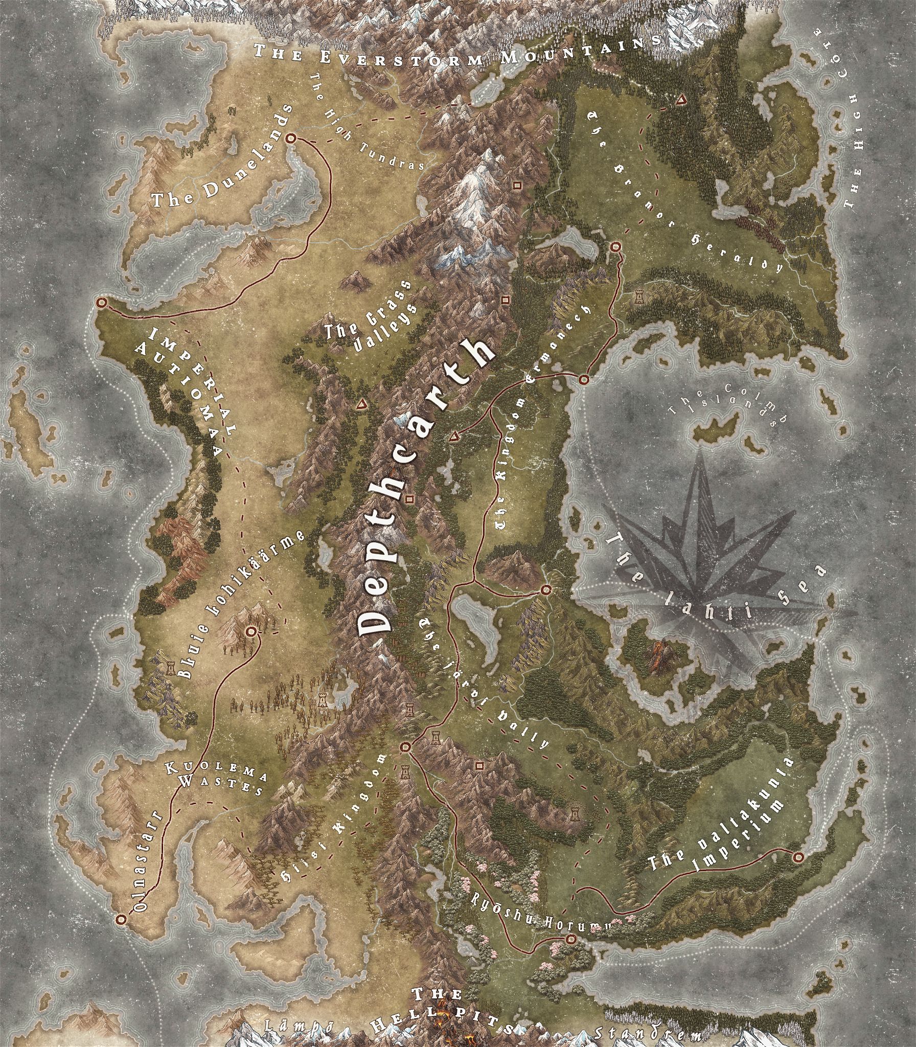 Depthcarth | Inkarnate - Create Fantasy Maps Online