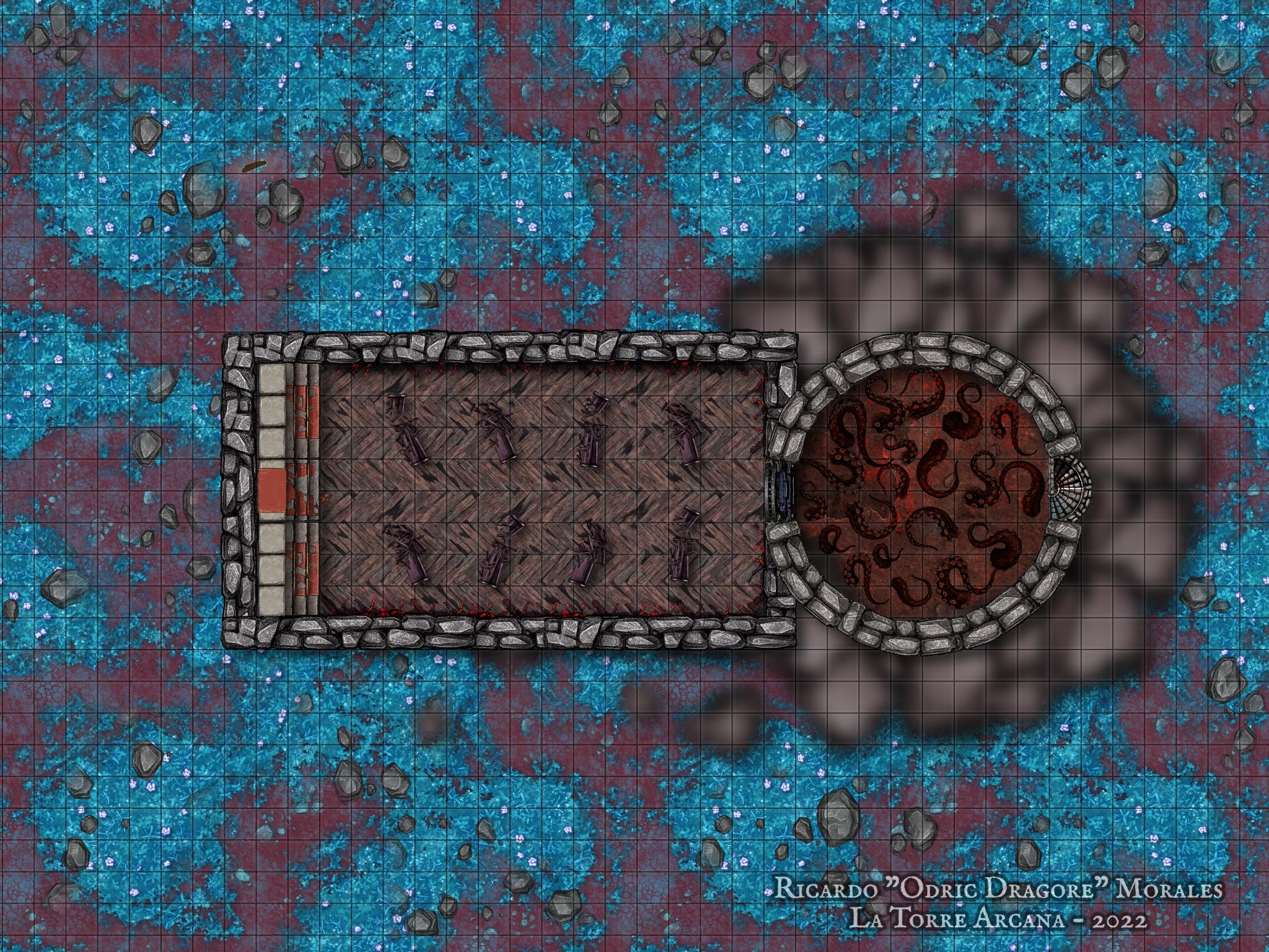 Cientia Tower - Level 4 (DsV) - VecnaVariant | Inkarnate - Create ...