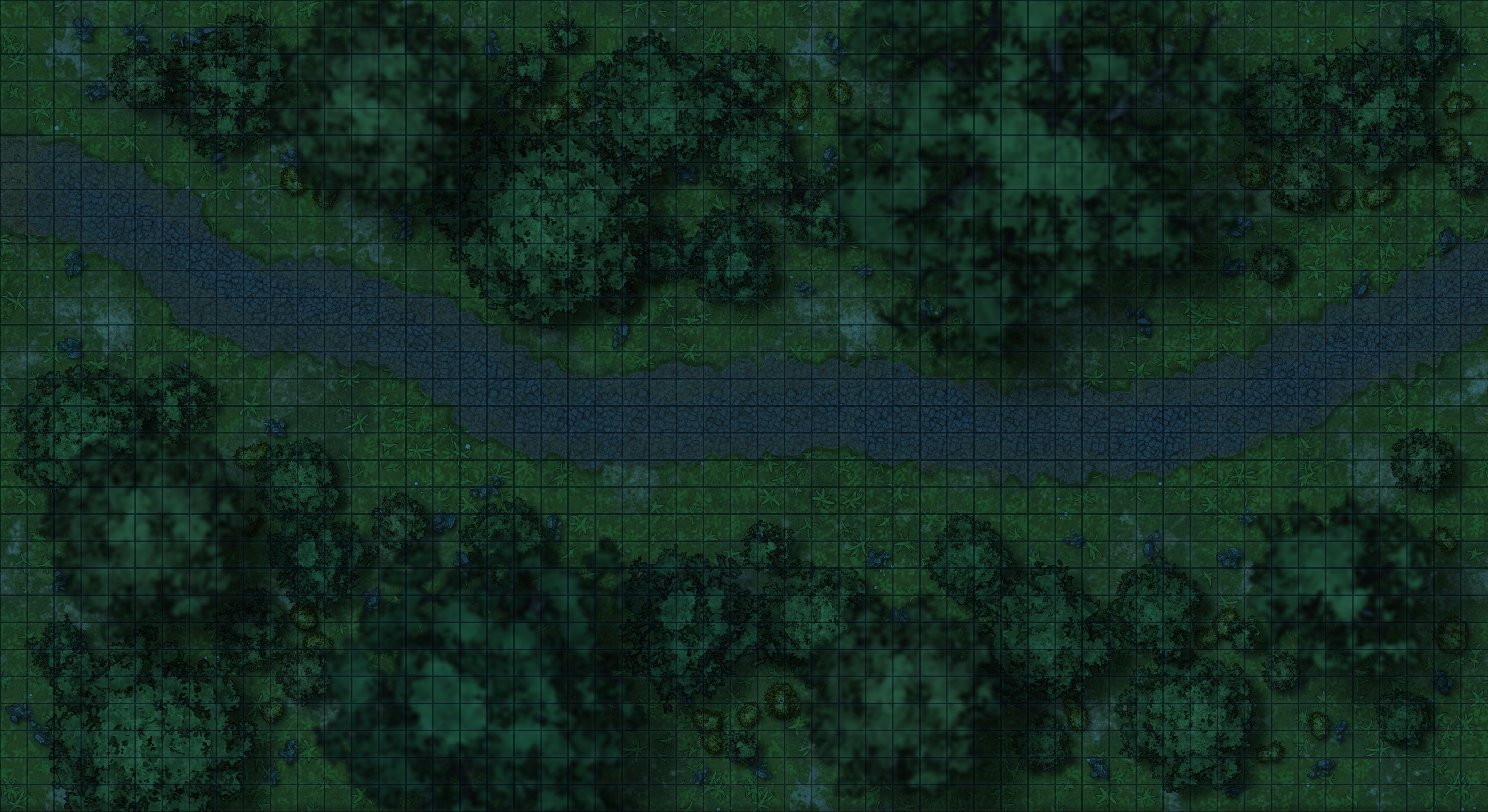 Old Road Through Forest | Inkarnate - Create Fantasy Maps Online