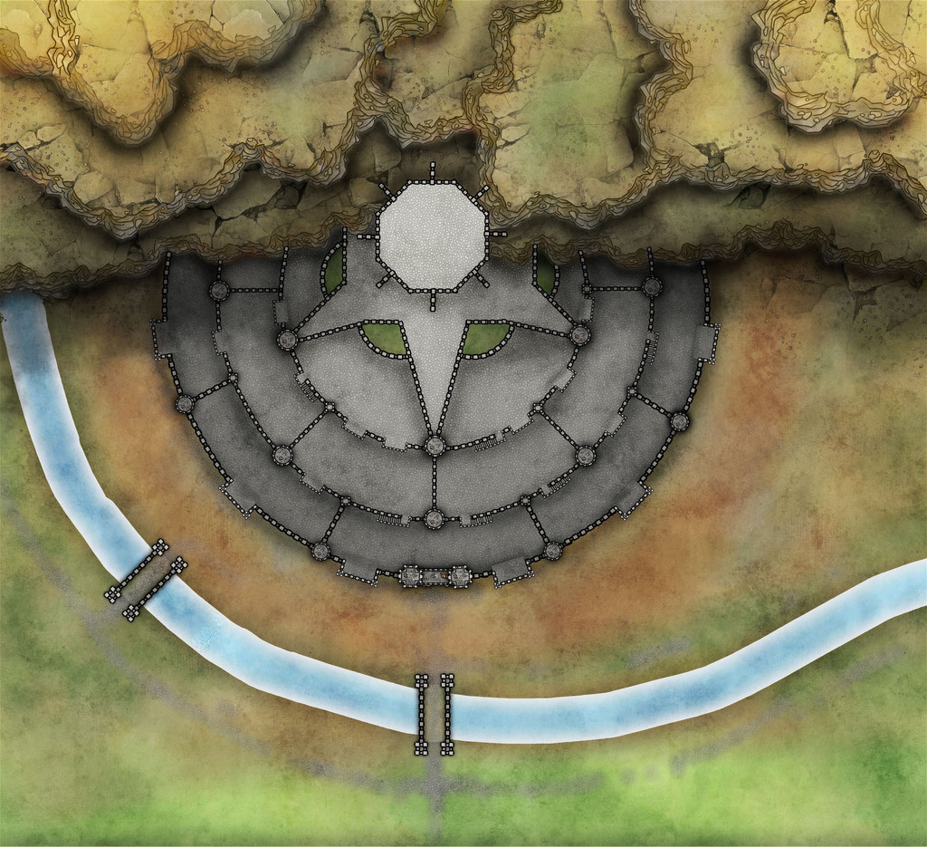 Mountain City Template | Inkarnate - Create Fantasy Maps Online