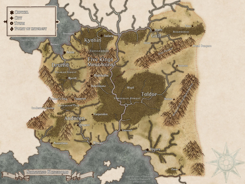 Danscath - Inkarnate | Inkarnate - Create Fantasy Maps Online